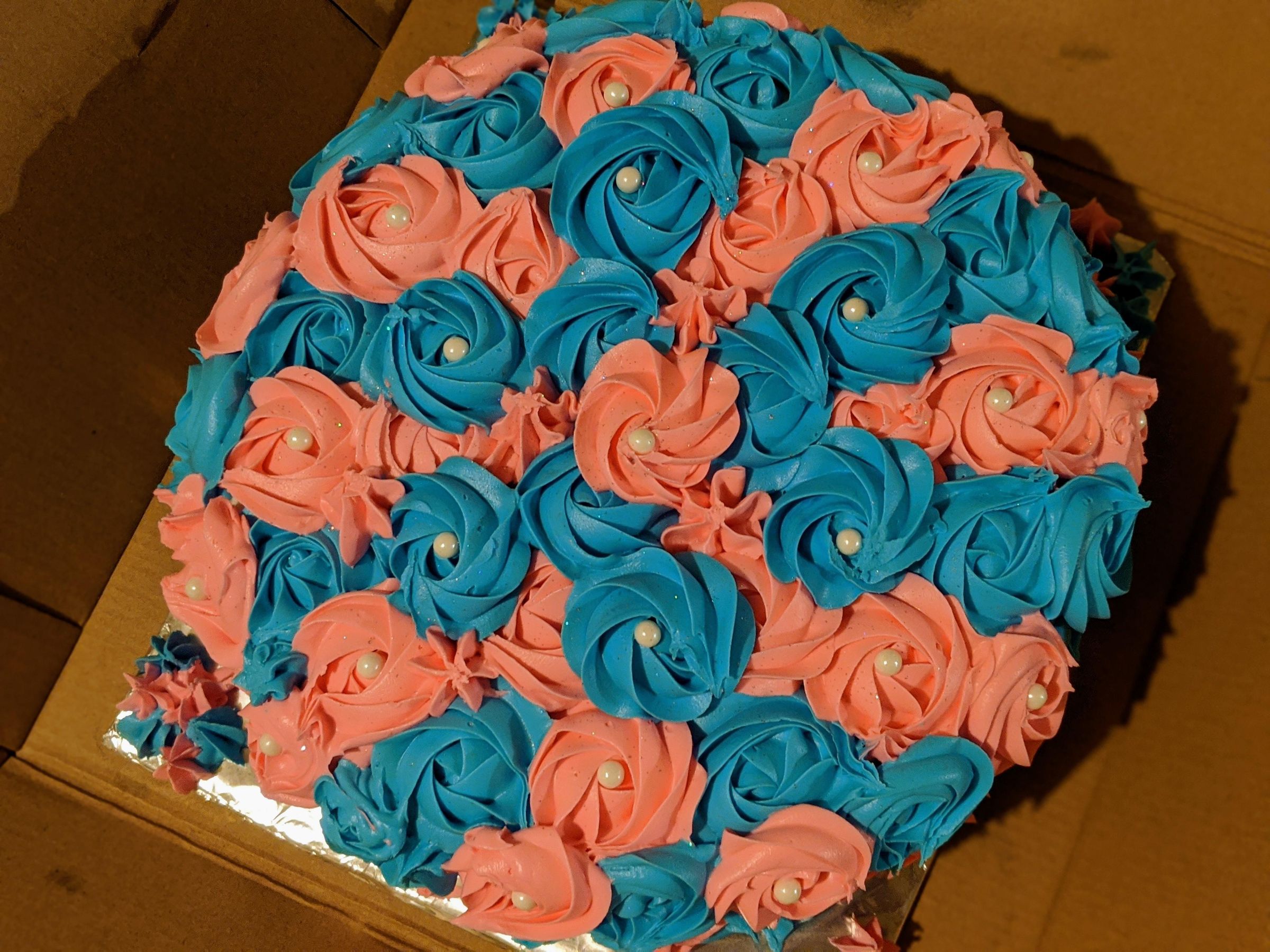 Two Flavor (Half & Half) Round Cake : 5 Steps - Instructables