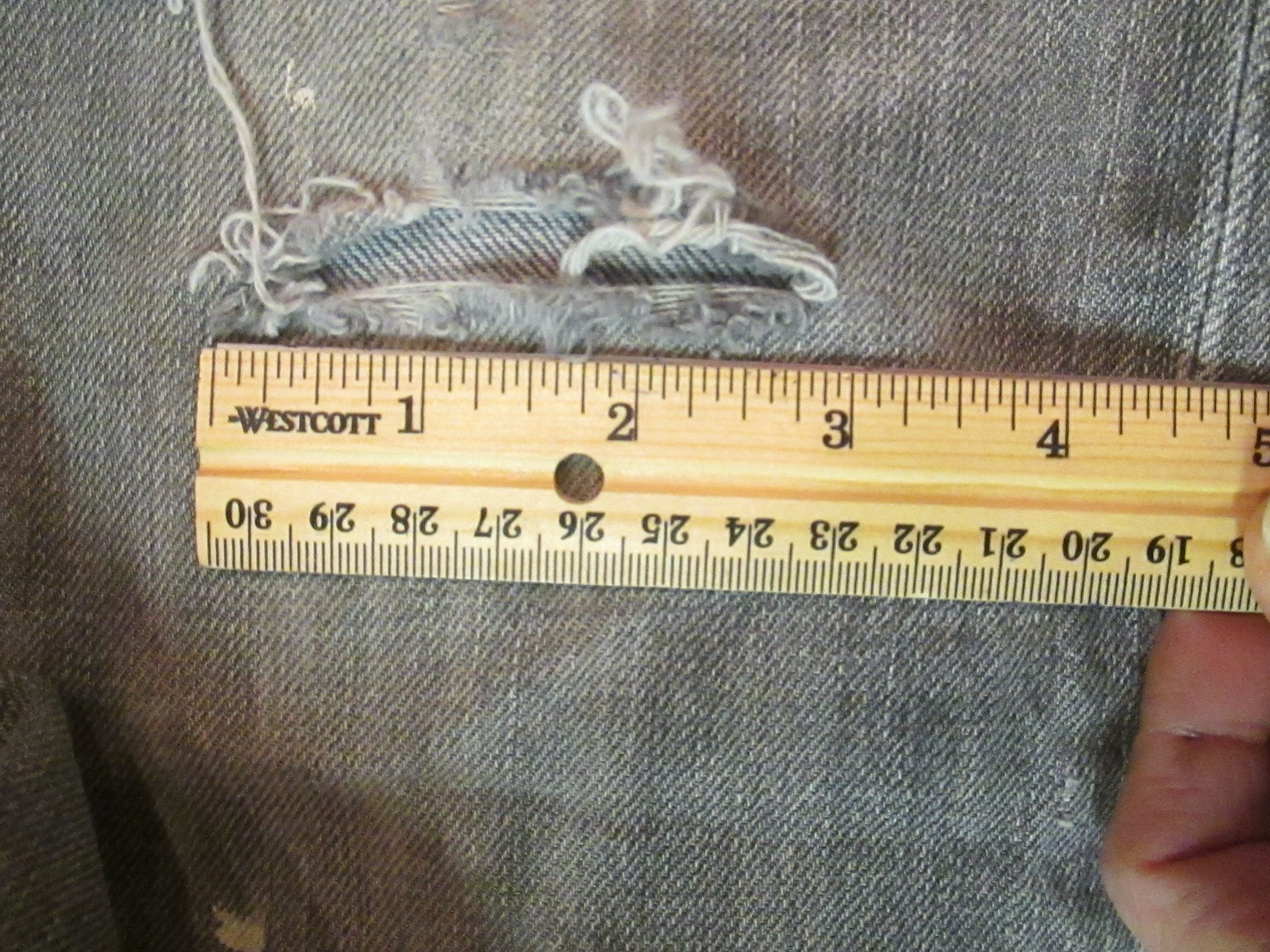Sewing a Patch in Hard-to-reach Places : 5 Steps (with Pictures ...