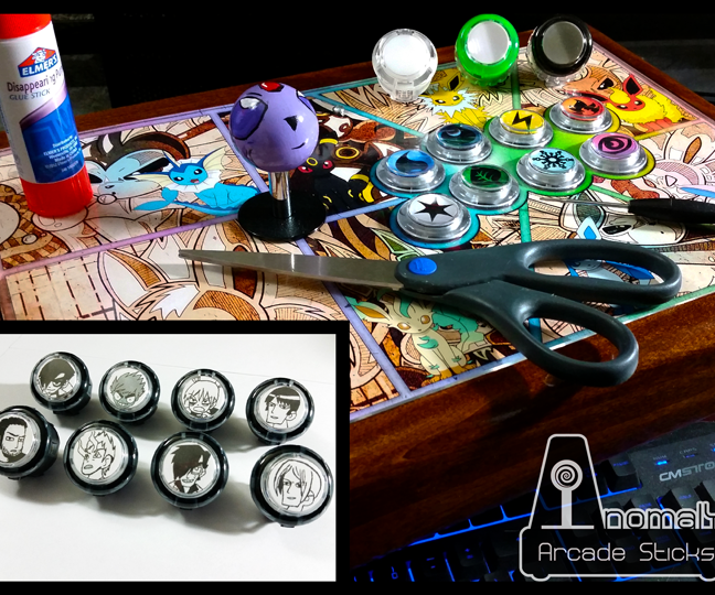 Custom Arcadestick/Fightstick Buttons : 5 Steps - Instructables