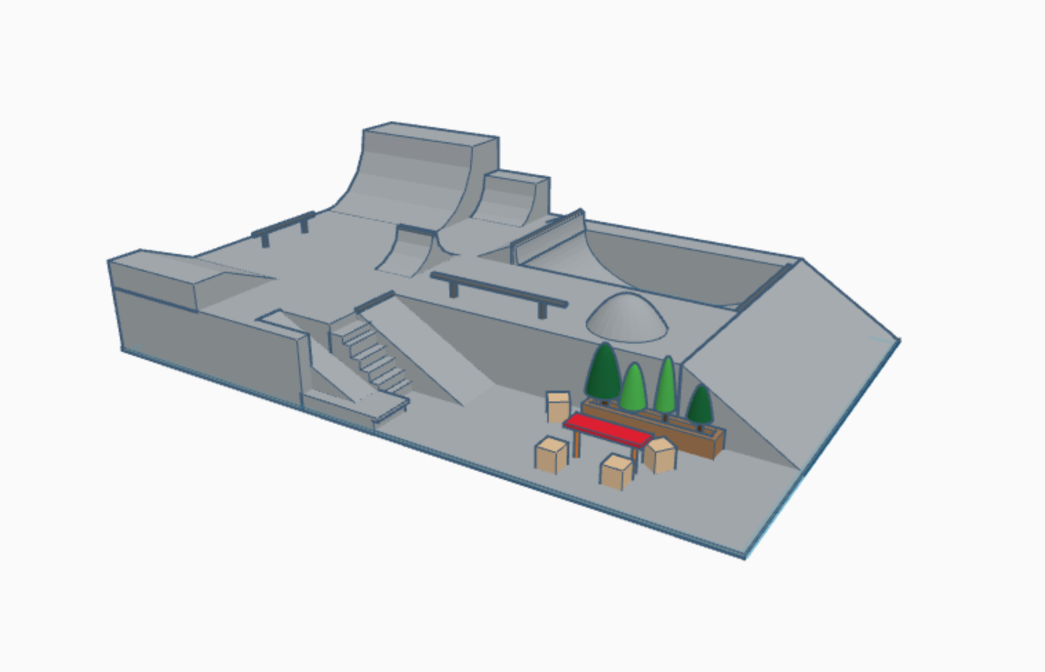 Tinkercad- Skatepark (scene) : 9 Steps - Instructables