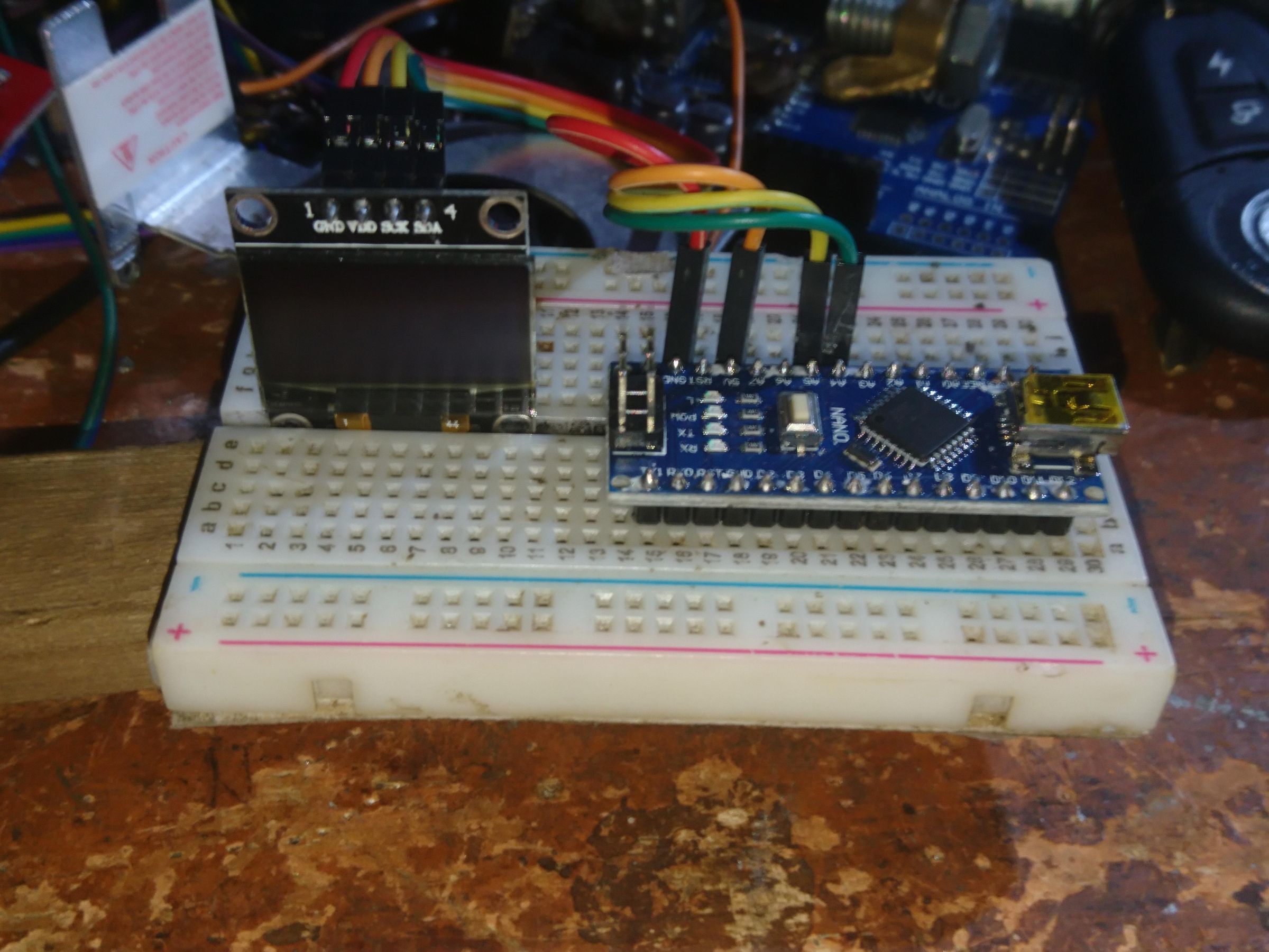 OLED Fuel Level Display Using Arduino : 5 Steps - Instructables