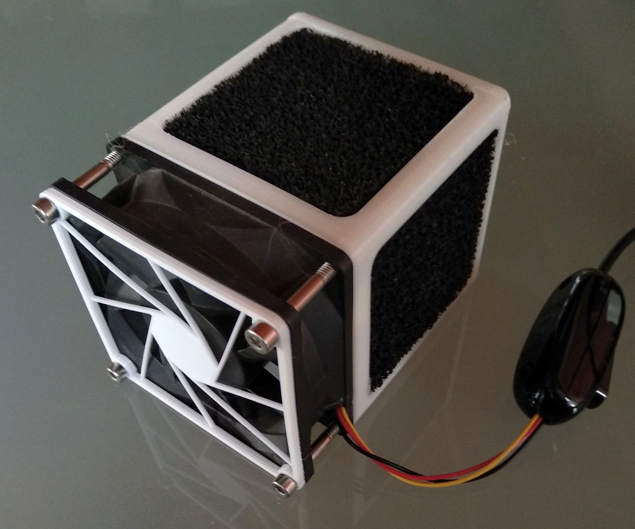 Air Purifier (active Carbon Filter) for 80mm Fan - Instructables