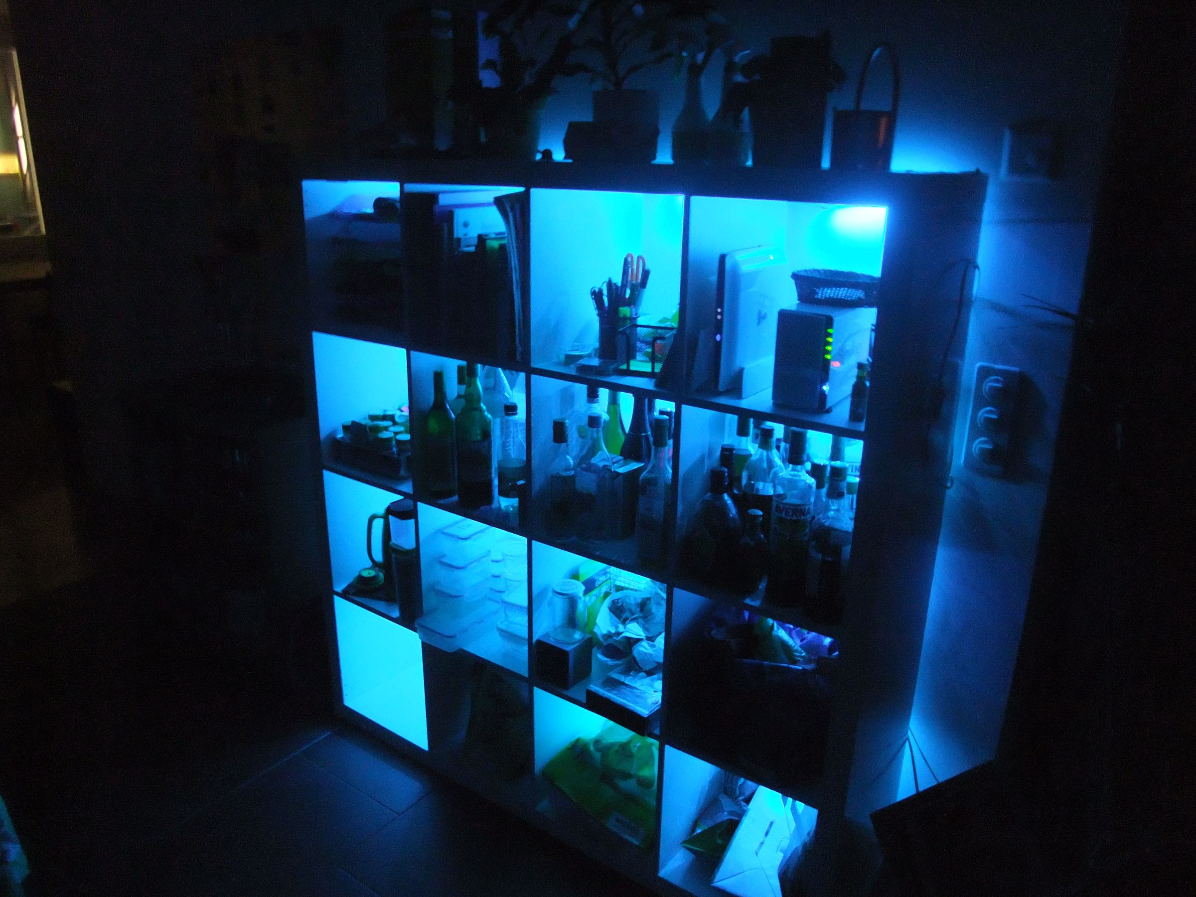 Color Changing Box Shelves With LED-strips and Arduino : 5 Steps (with ...