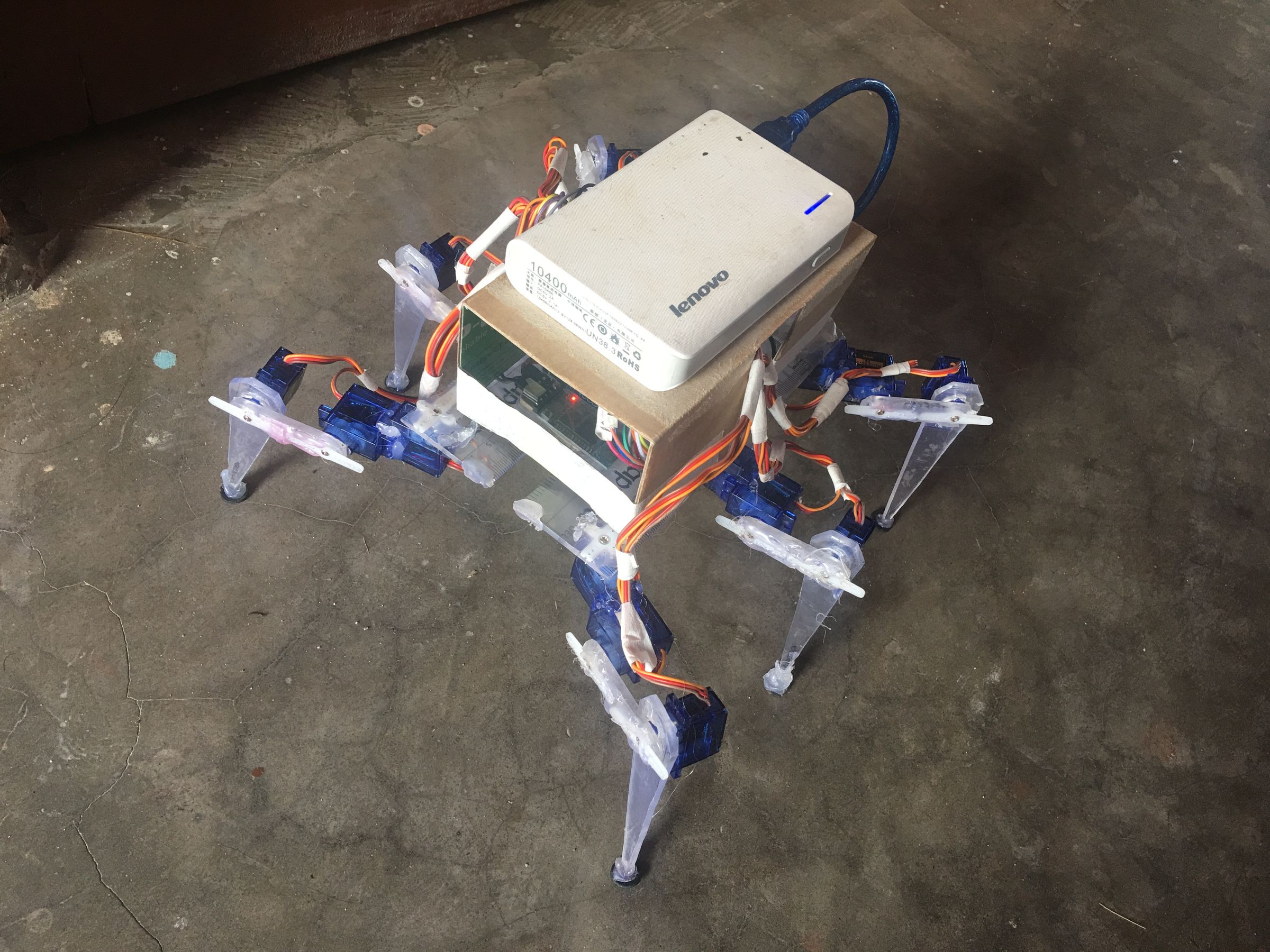 Hexapod Robot With Ruler Body Parts : 3 Steps (with Pictures ...