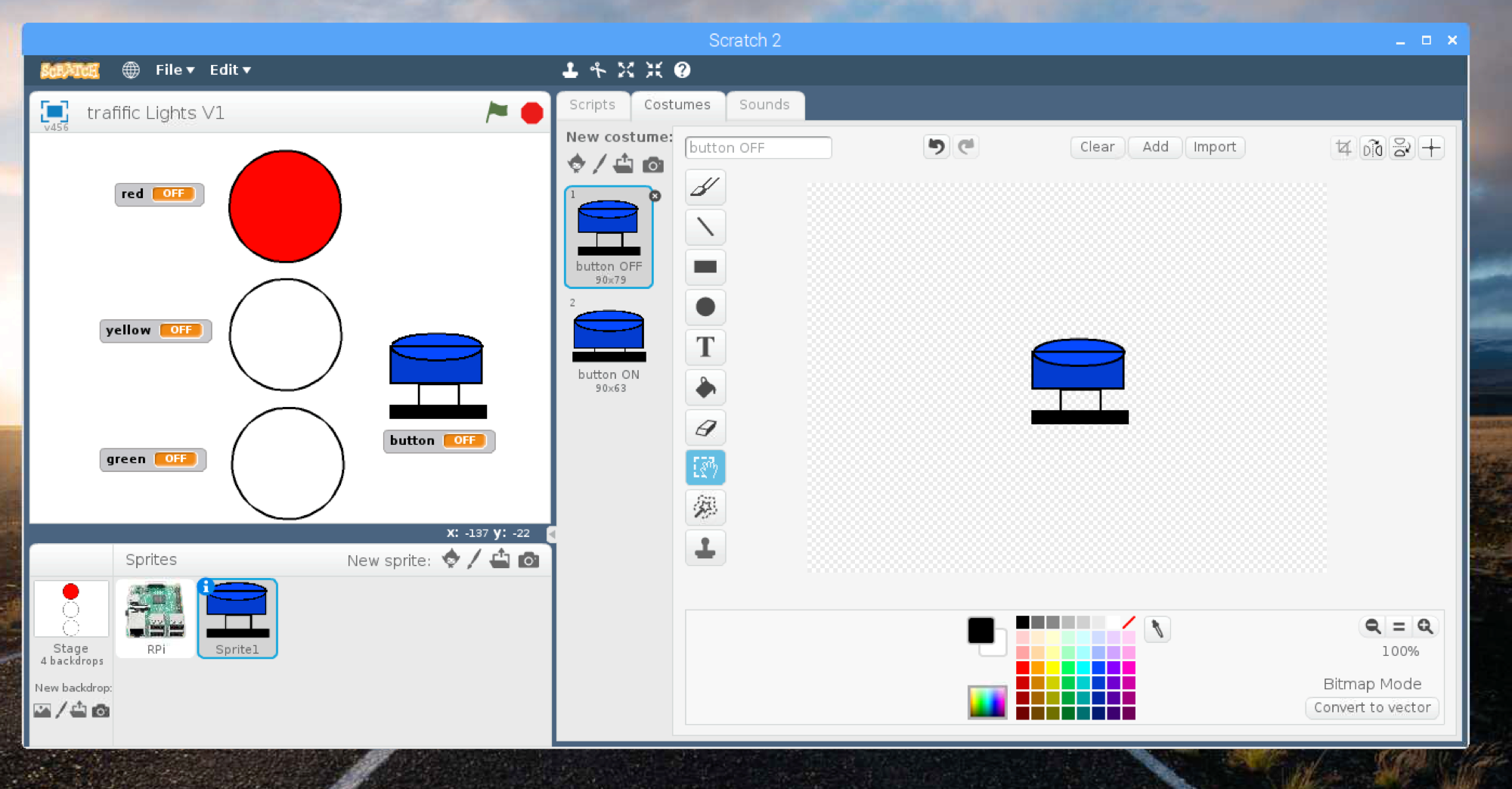 Physical Computing - Scratch 2.0 for Raspberry Pi : 9 Steps (with ...