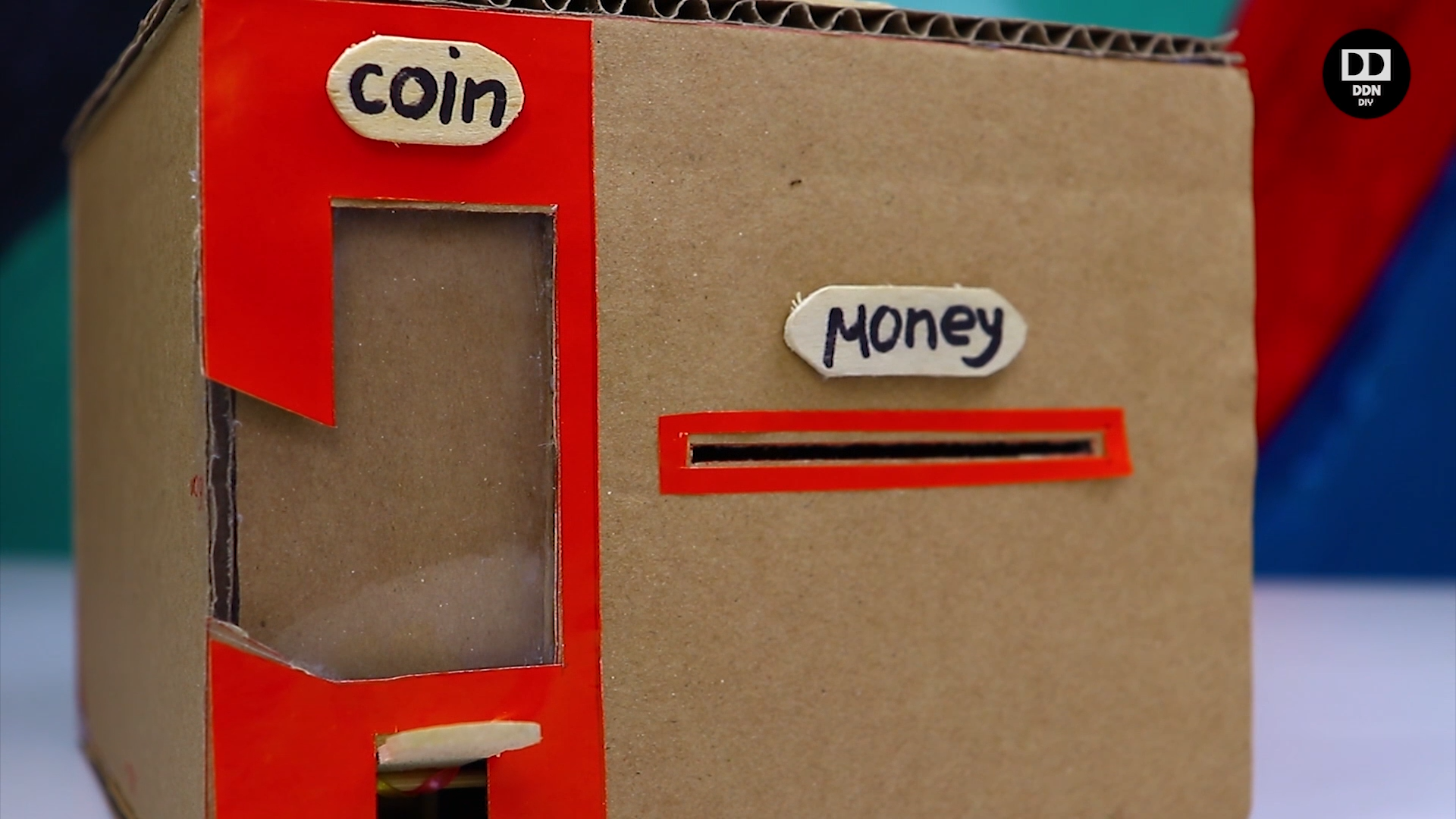 Make Smart Personal Bank Saving Coin and Cash From Cardboard : 10 Steps ...