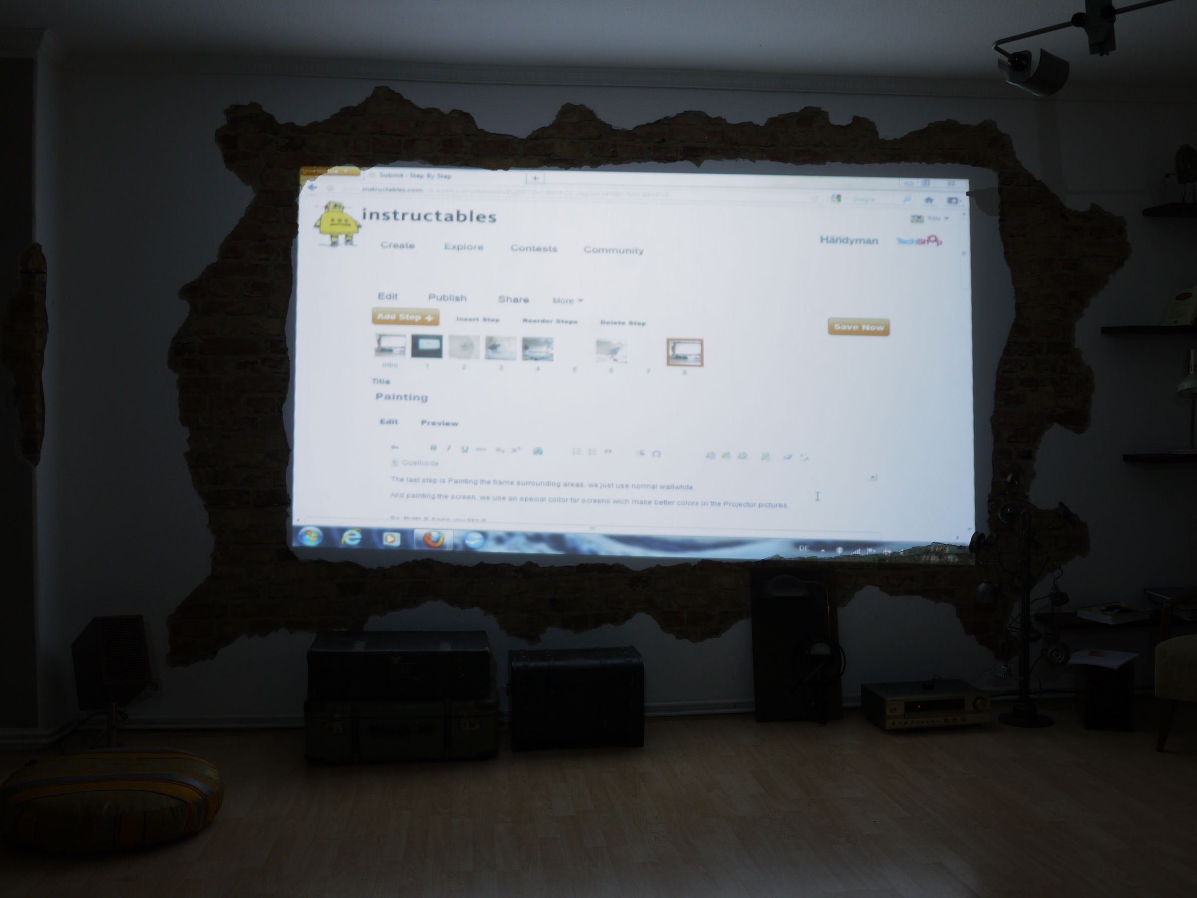 My Homecinema Screenwall : 8 Steps (with Pictures) - Instructables