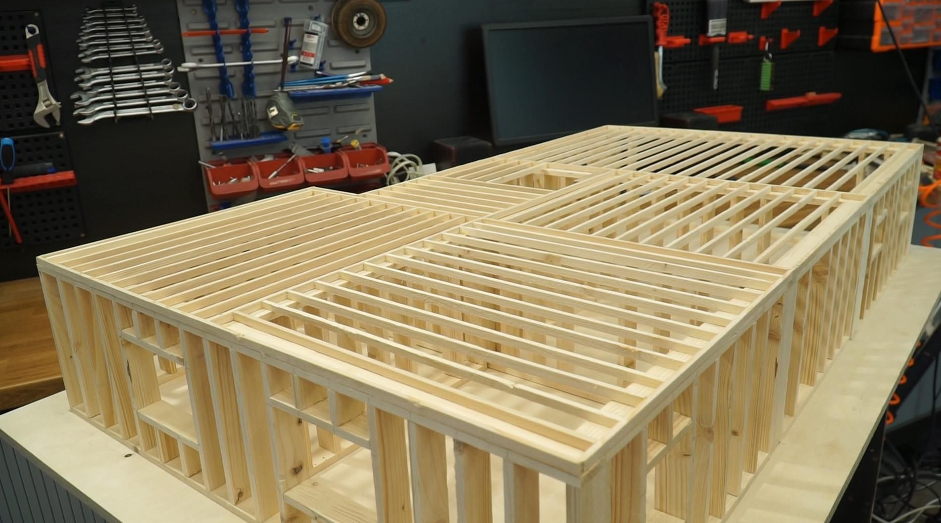 Miniature Timber Frame House : 10 Steps (with Pictures) - Instructables