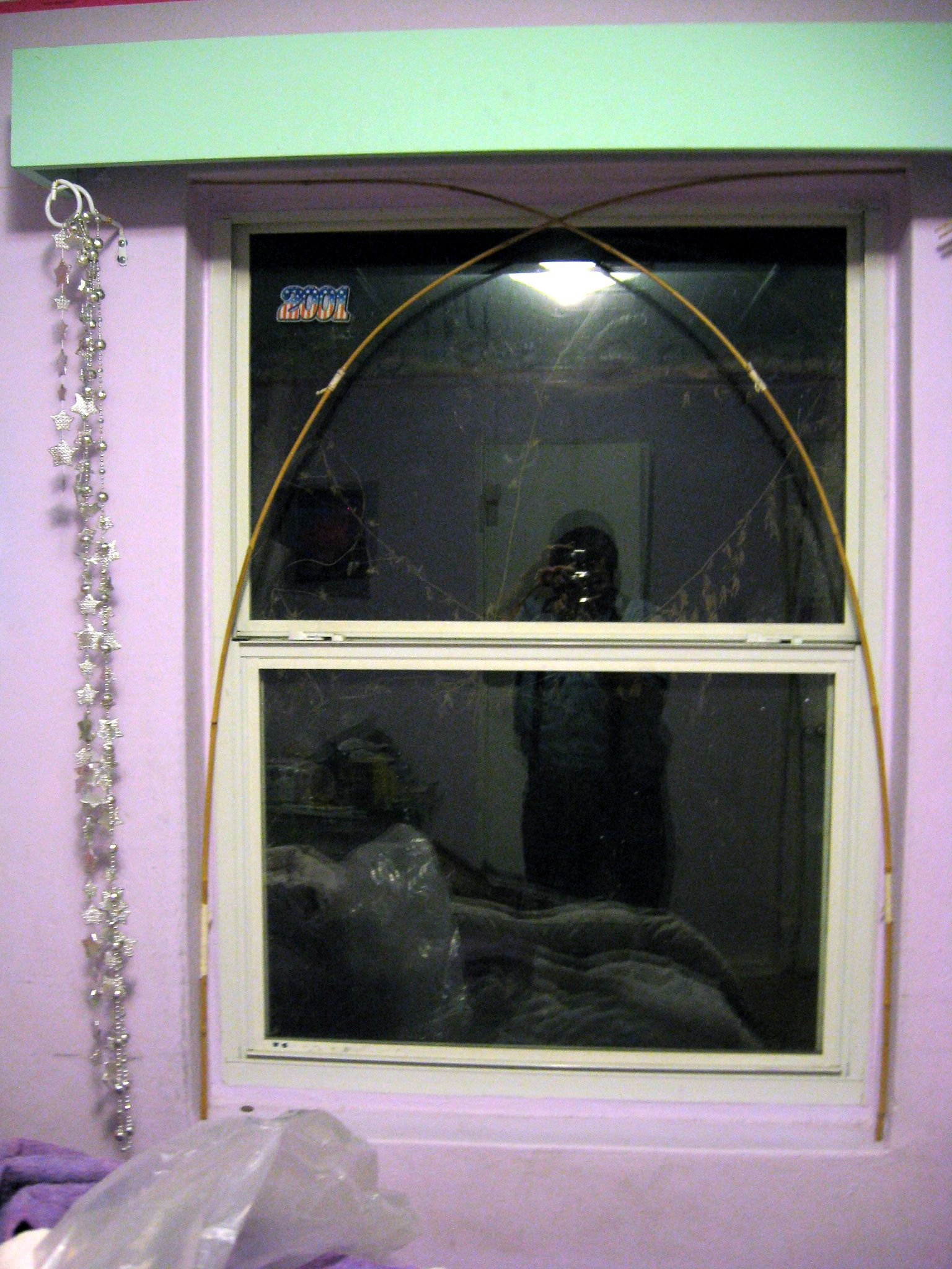Hang Plastic Film Over Windows Without Tape : 6 Steps - Instructables