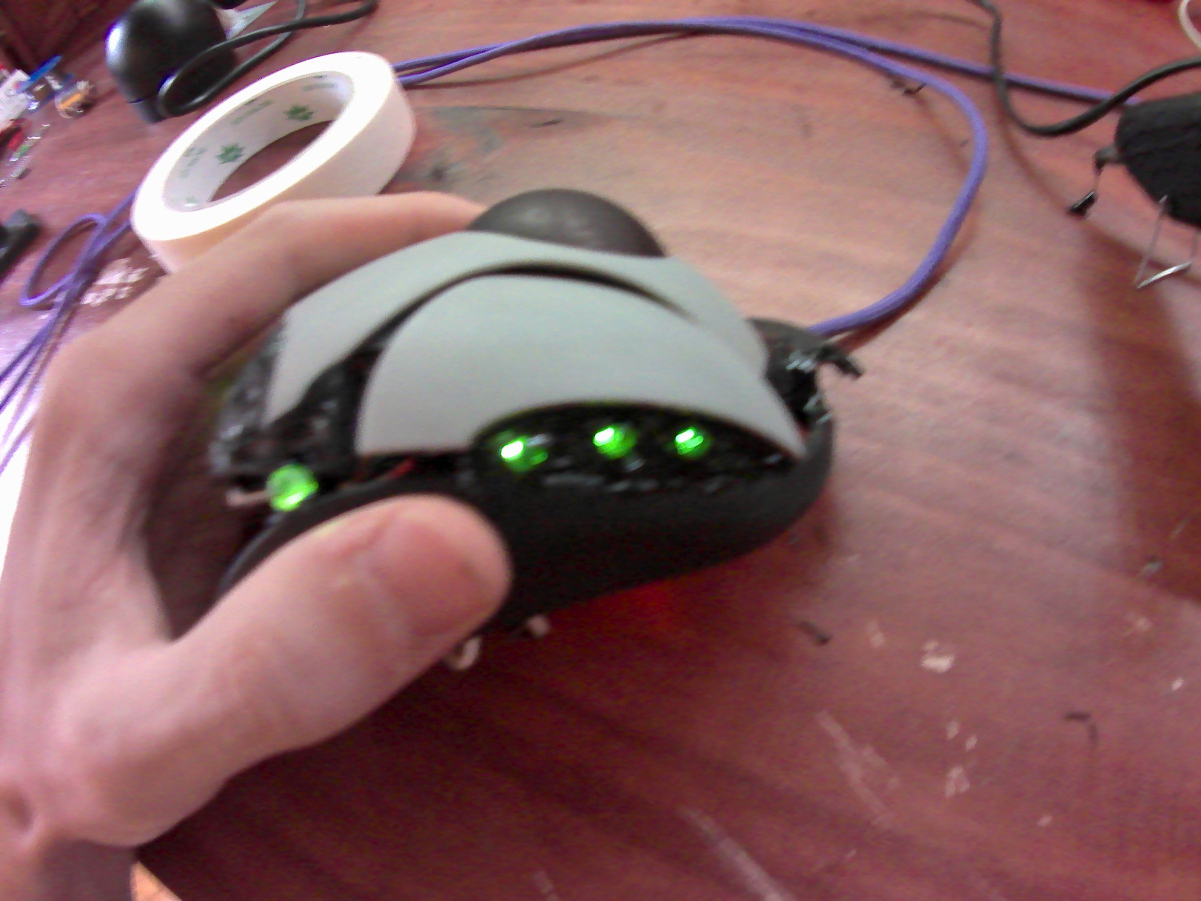Ultimate GREEN DIY Trackball Mouse From Junk : 10 Steps (with Pictures ...