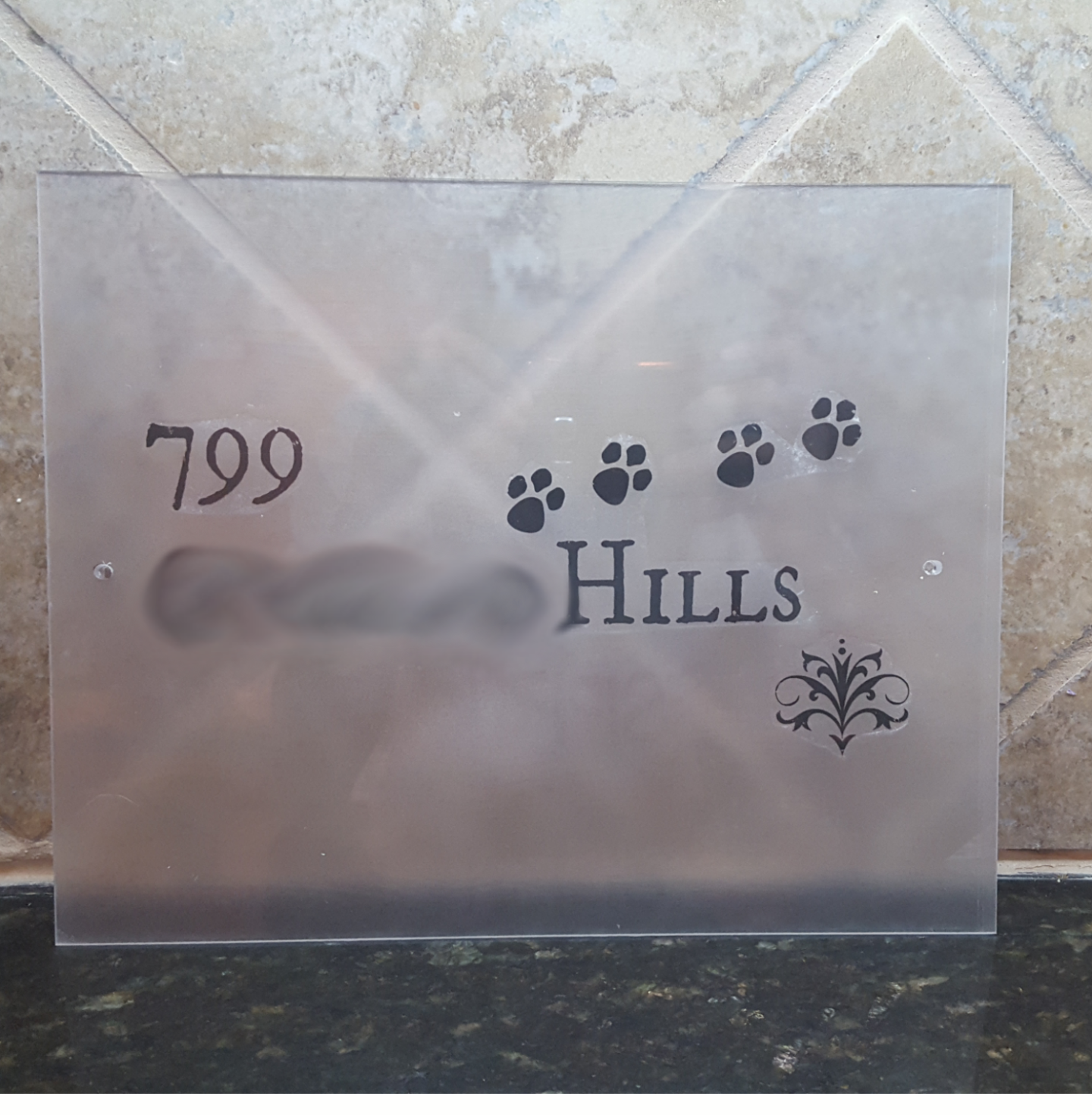 Printable House/Mailbox Number : 5 Steps - Instructables