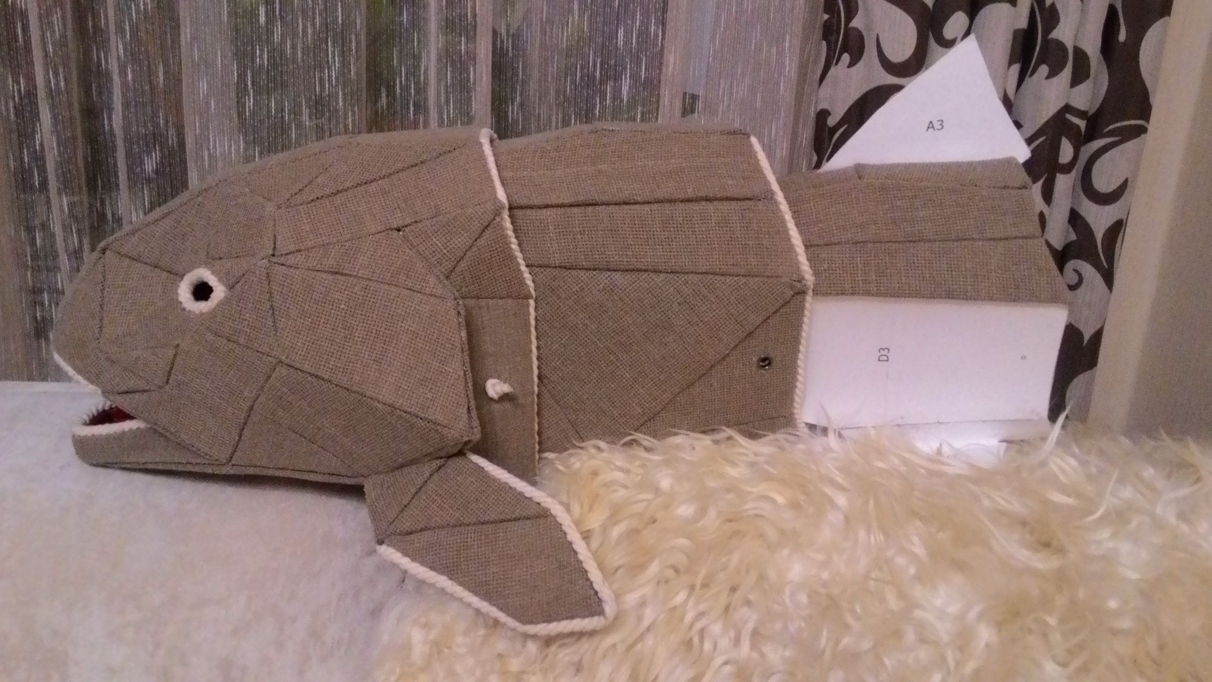 Fish Mask by Wintercroft : 5 Steps (with Pictures) - Instructables