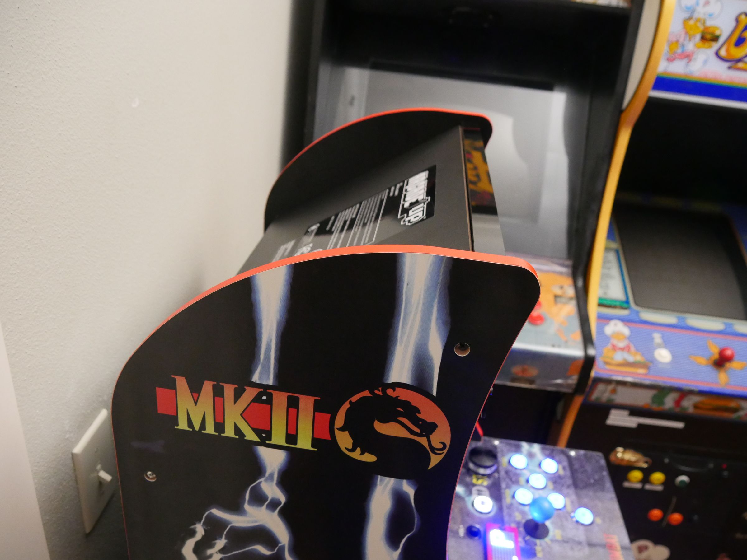 Arcade1Up Mod With LED Marquee and Sub-Displays : 9 Steps (with ...