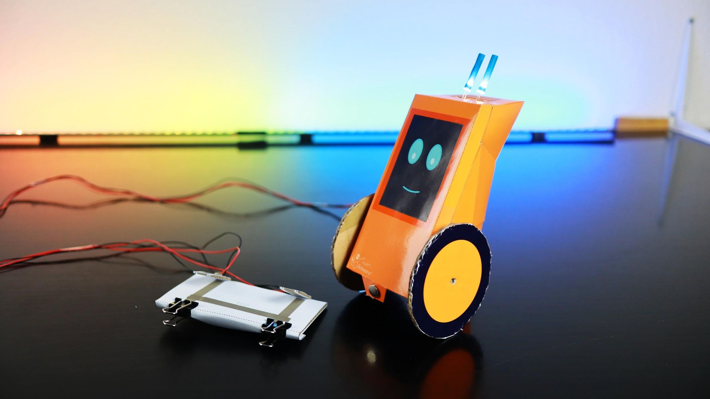 DIY Robotics Plattform Using a Smartphone and Paper Circuits : 11 Steps ...
