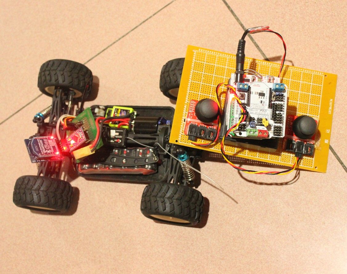 Using Arduino and Bluetooth Control a Two-drive Car : 4 Steps ...