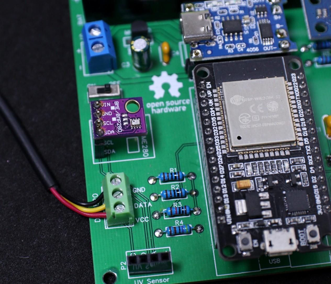 Solar Powered WiFi Weather Station V3.0 : 36 Steps (with Pictures ...