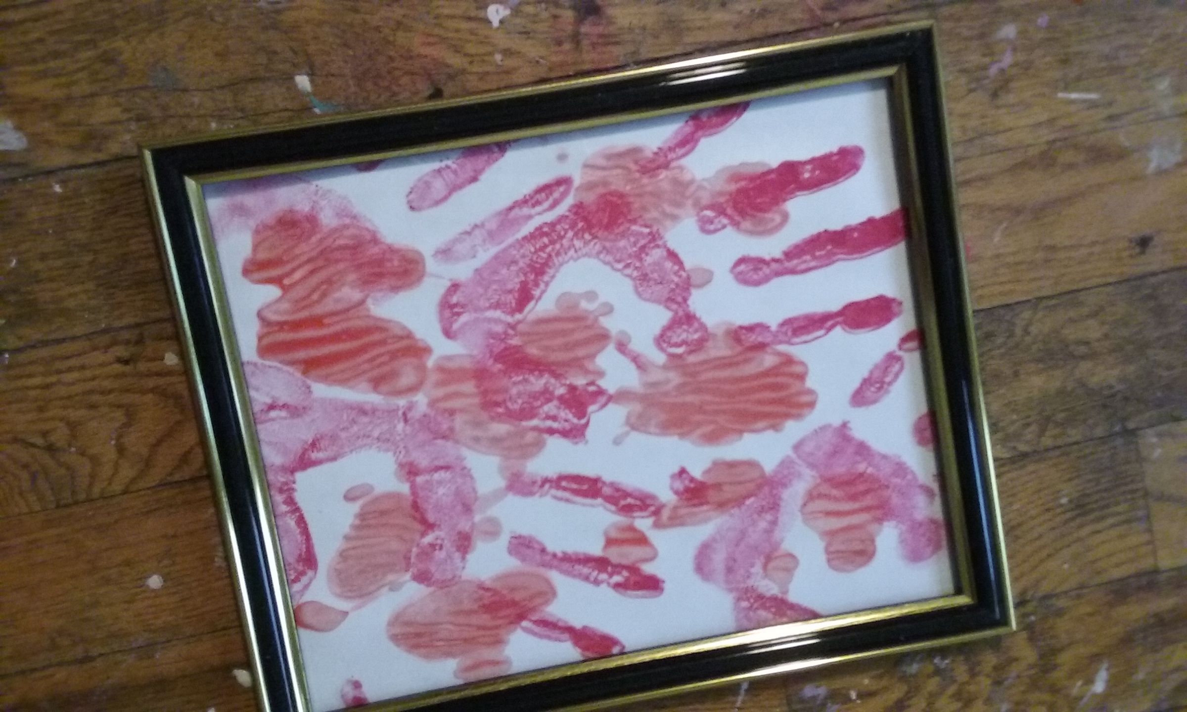 Bloody Hand-Print Wall Art : 6 Steps (with Pictures) - Instructables