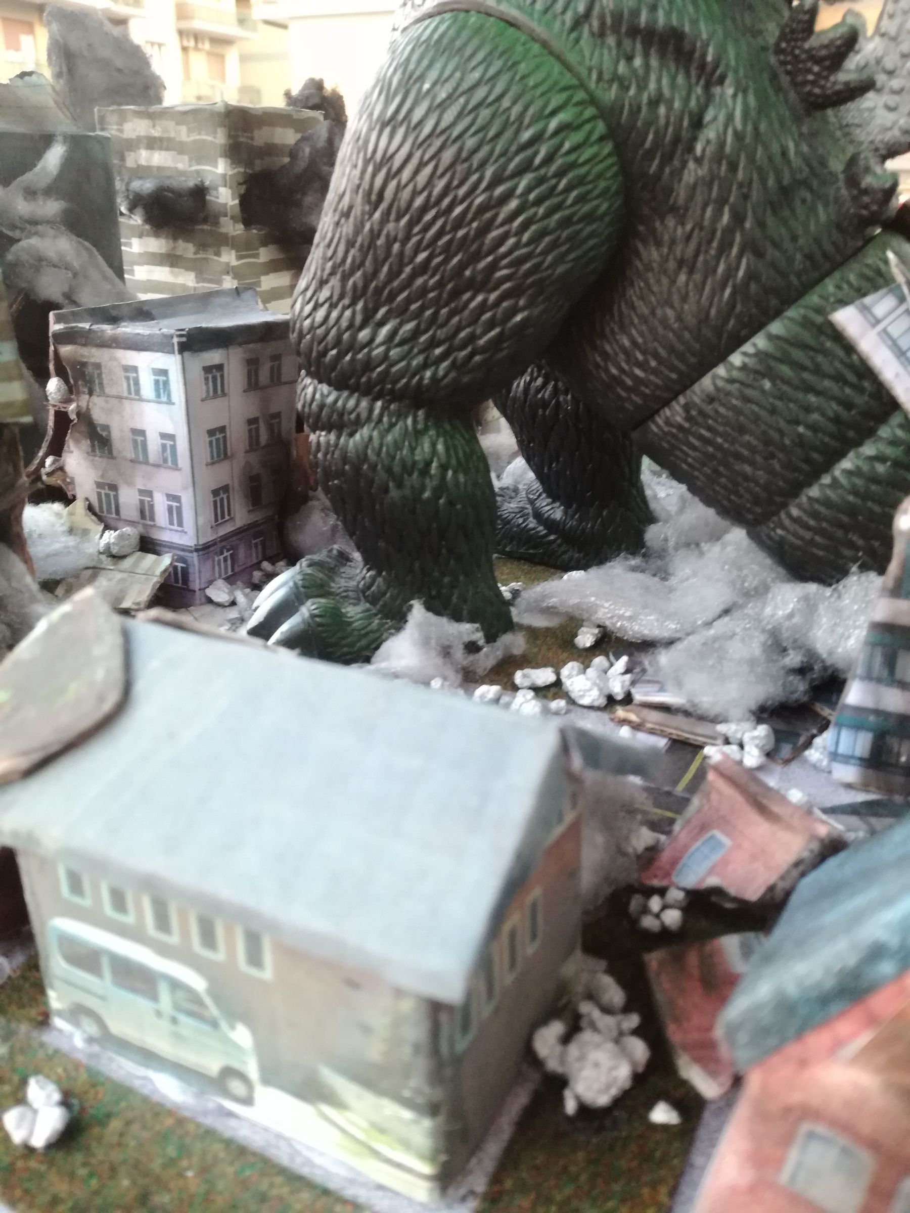 Cardboard Godzilla Diorama and Google Street View : 4 Steps - Instructables