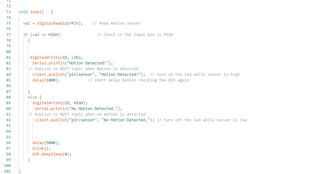 ESP-01 Motion Sensor With Deep Sleep : 5 Steps - Instructables