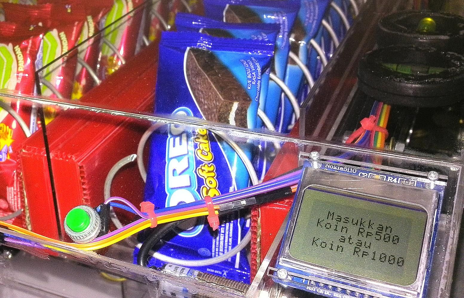 Snacks Vending Machine Powered by Arduino : 10 Steps (with Pictures ...