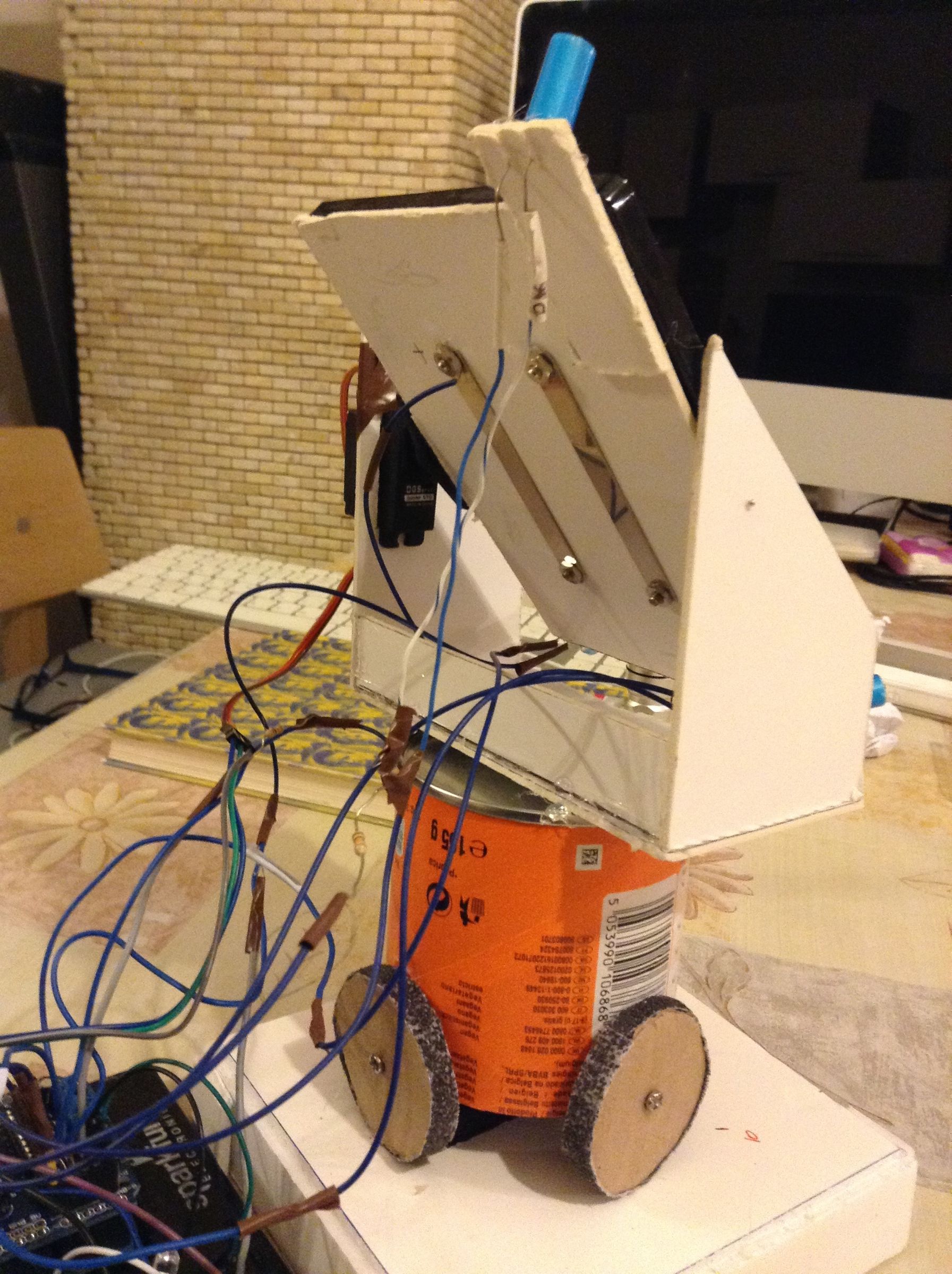 Solar Tracker With Dual Axis Controlled by Arduino - Simple Materials ...