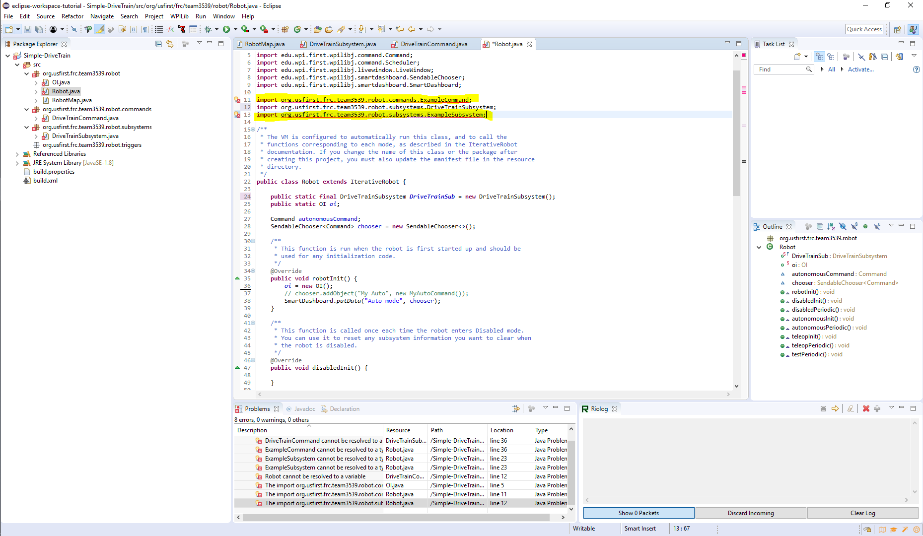 How to Write a Simple Drivetrain for FRC (Java) : 12 Steps (with ...