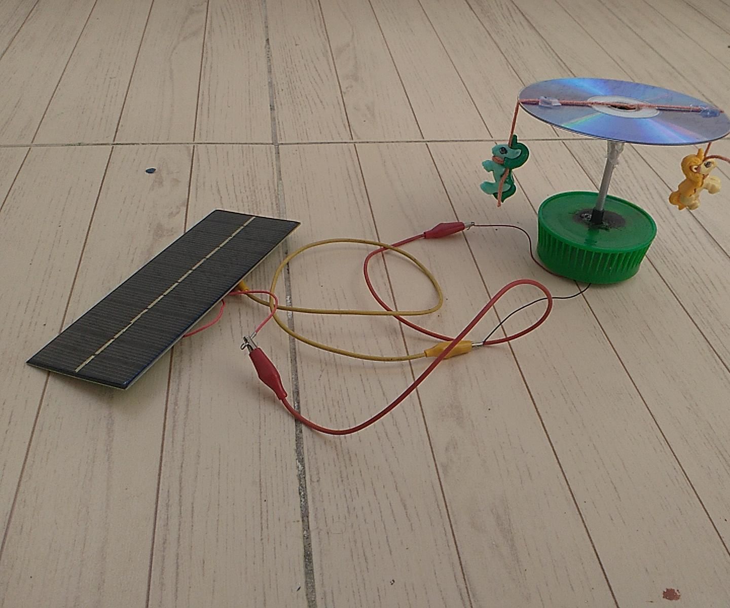 How I Made a Simple Solar Carousel for My Kids - Solar Merry Go Round ...
