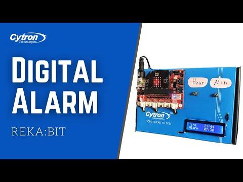 DIY Digital Alarm Clock Using REKA:BIT With Micro:bit : 5 Steps ...