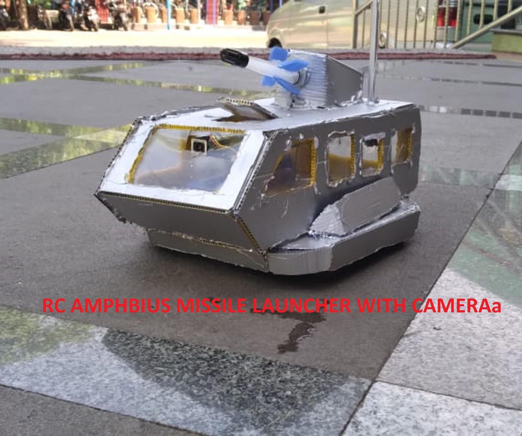 RC AMPHIBIUS MISSILE LAUNCHER WITH WIFI CAMERA : 3 Steps - Instructables