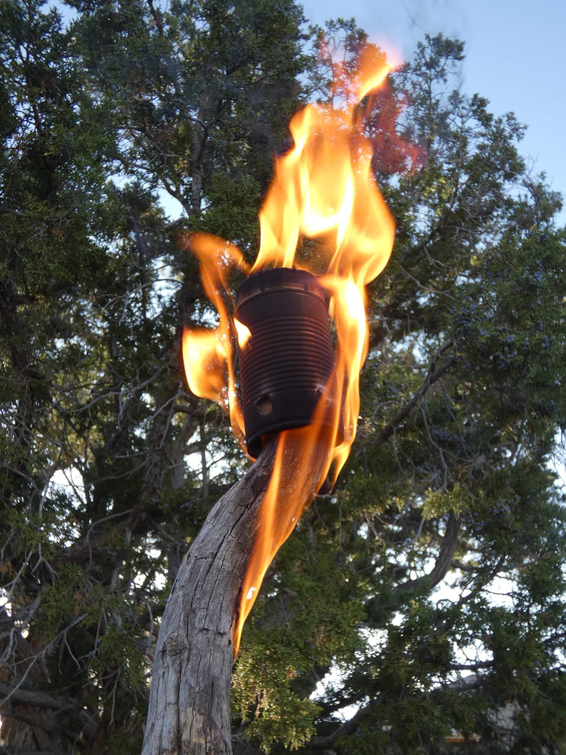 Cardboard Kerosene Torch : 6 Steps - Instructables