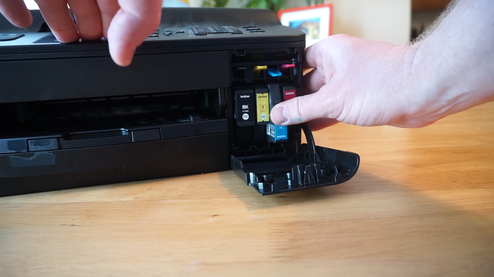 No Color Ink? Print Black and White Anyway - Brother Printer : 4 Steps ...