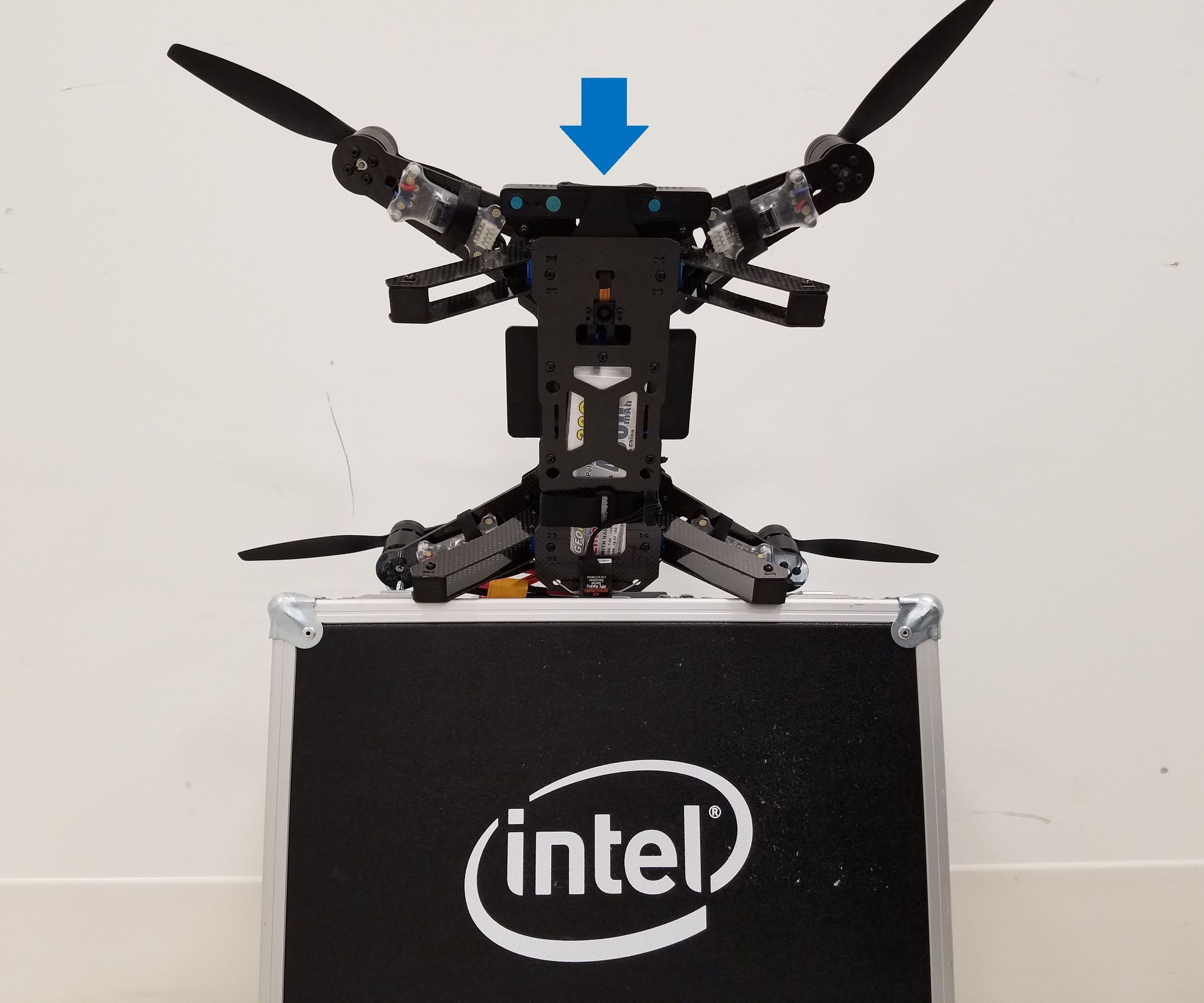 Intel Aero Drone - Downward Facing RealSense Camera : 5 Steps (with ...