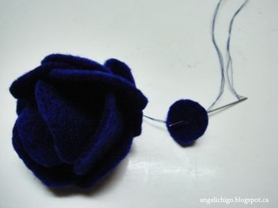 DIY: Felt Rose Ring { Tutorial } : 16 Steps (with Pictures) - Instructables
