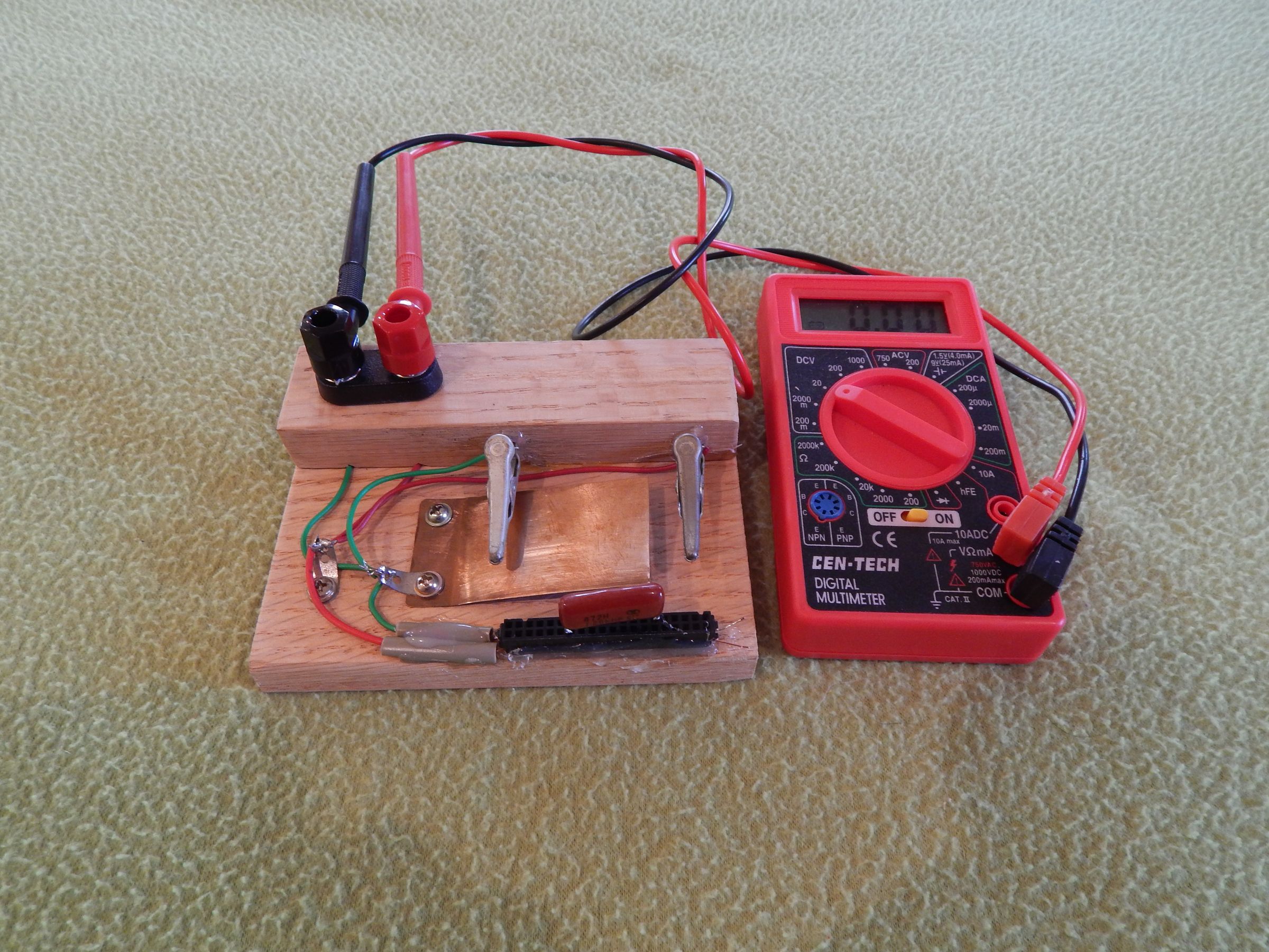 Third Hand for Your Multimeter : 5 Steps (with Pictures) - Instructables