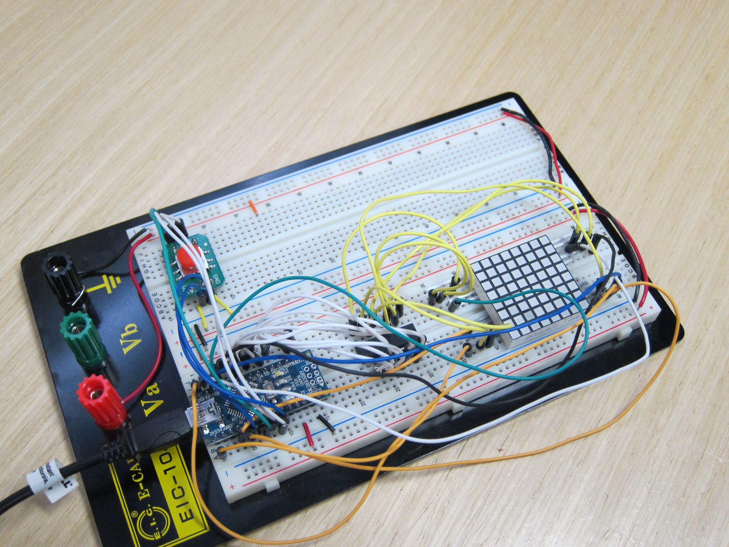 Arduino 8x8 Matrix LED Game : 4 Steps - Instructables