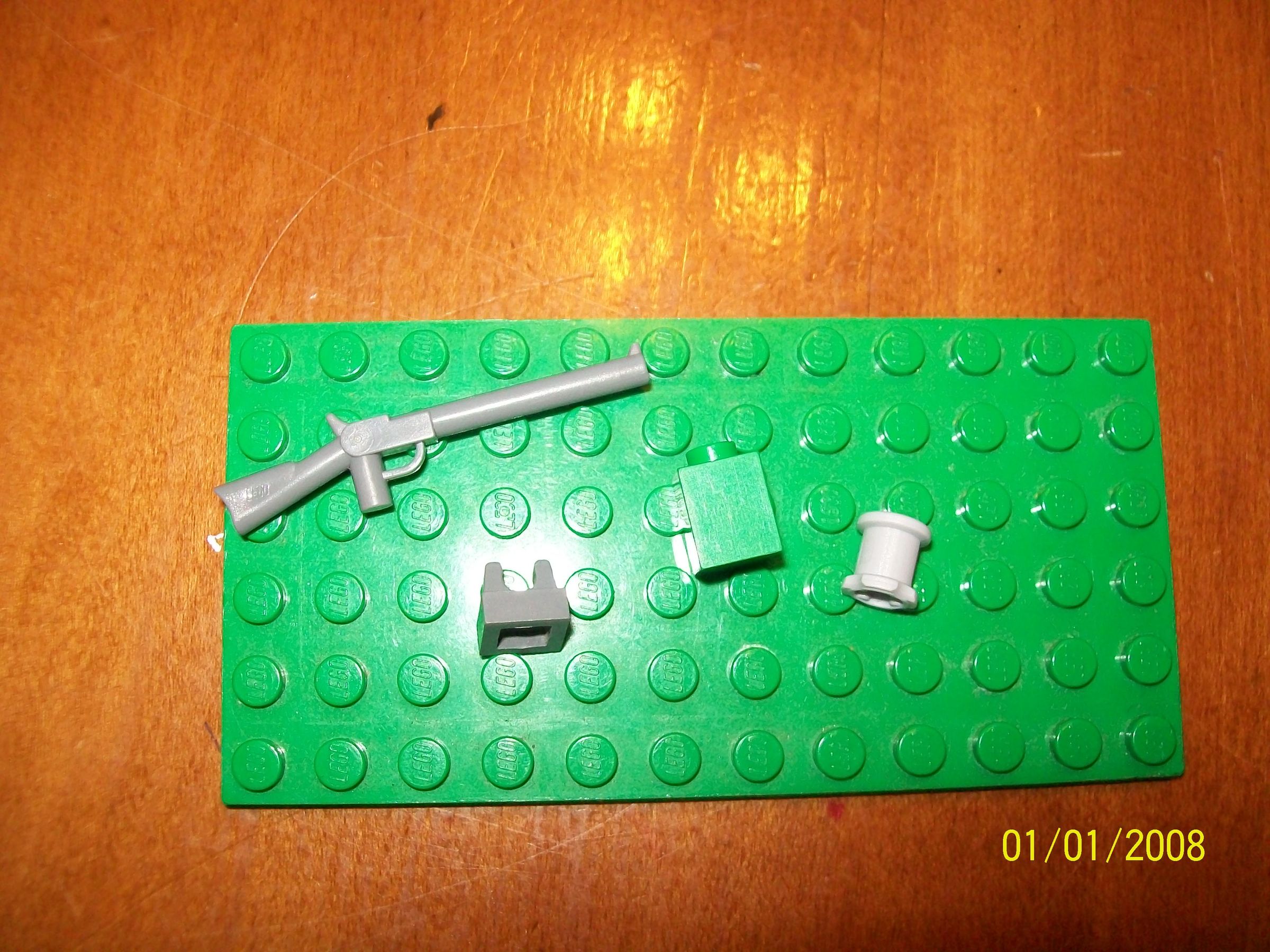 Lego Machine Gun : 5 Steps - Instructables