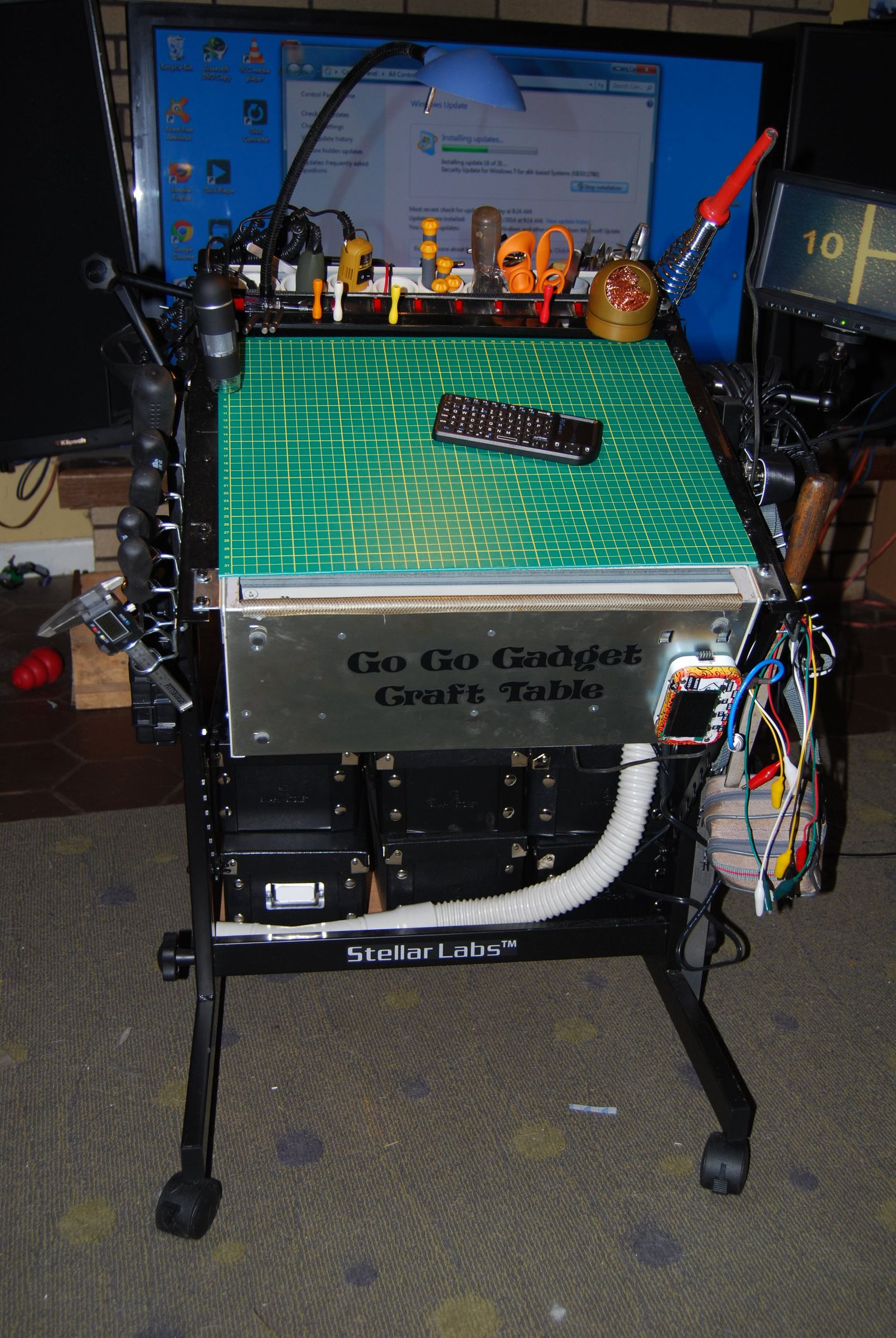 Portable Craft Center : 10 Steps - Instructables