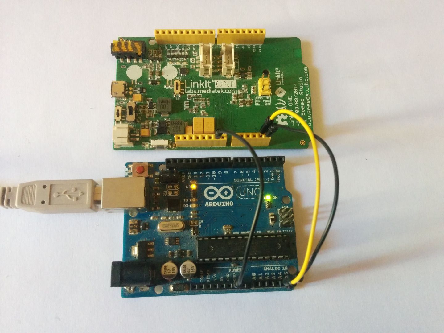 Linkit One to Arduino Communiction I2C : 5 Steps - Instructables