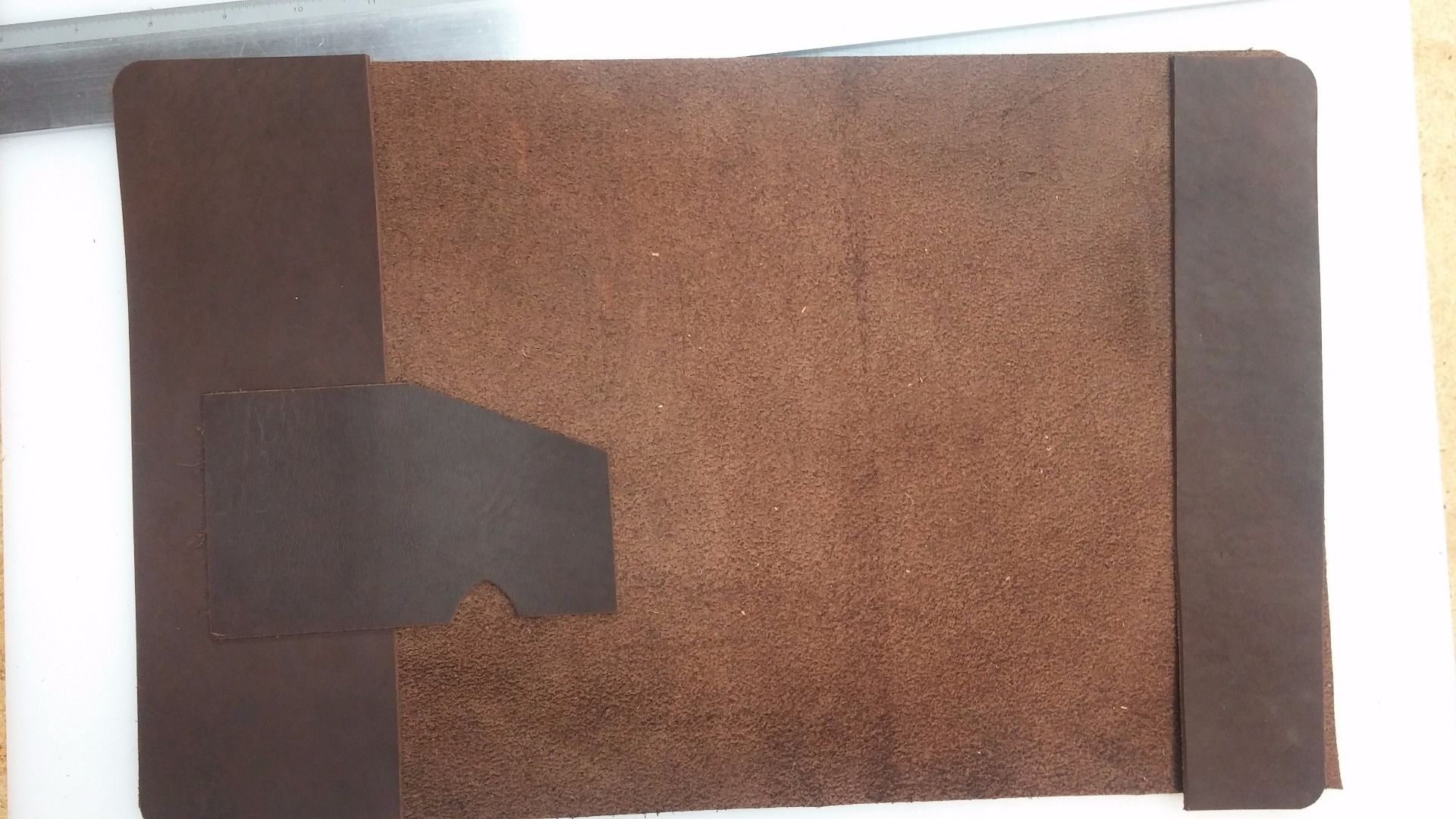 Hand Stitched Leather Notebook Cover : 7 Steps (with Pictures ...