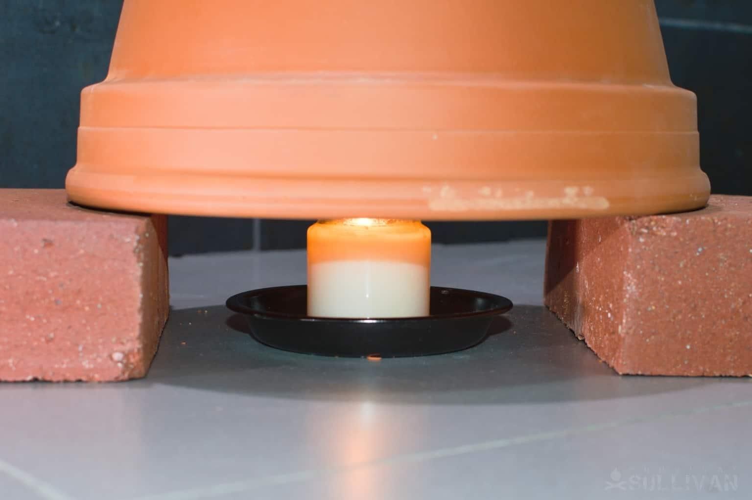 Terracotta Flower Pot Heater Made With Just 3 Items : 4 Steps ...