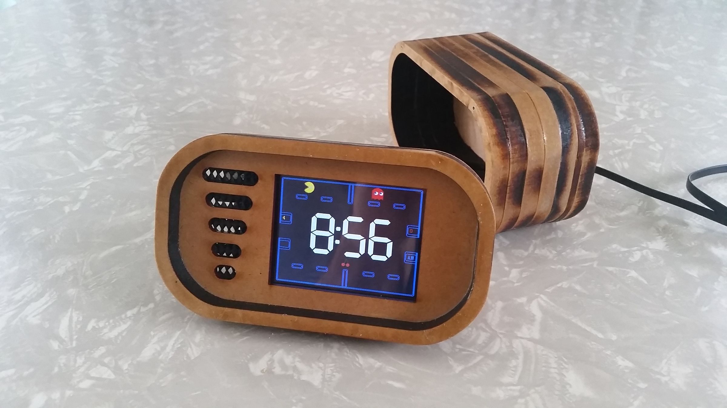 Retro Pac-Man Clock : 6 Steps (with Pictures) - Instructables