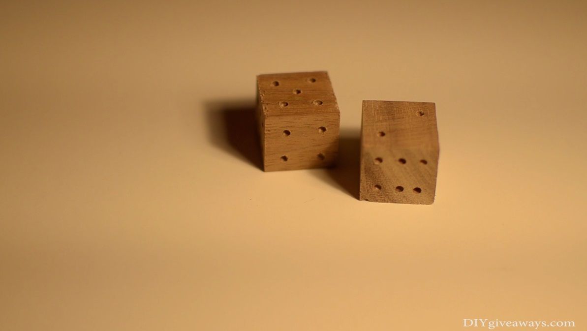 DIY Walnut Wooden Dice : 10 Steps (with Pictures) - Instructables