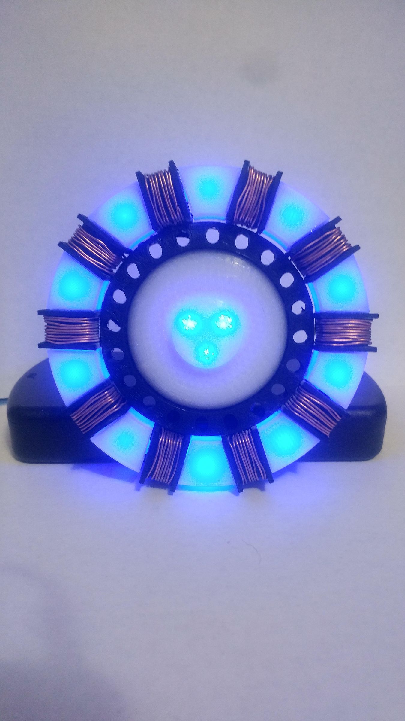 3D Printed Iron Man's Arc Reactor Prop : 8 Steps (with Pictures ...