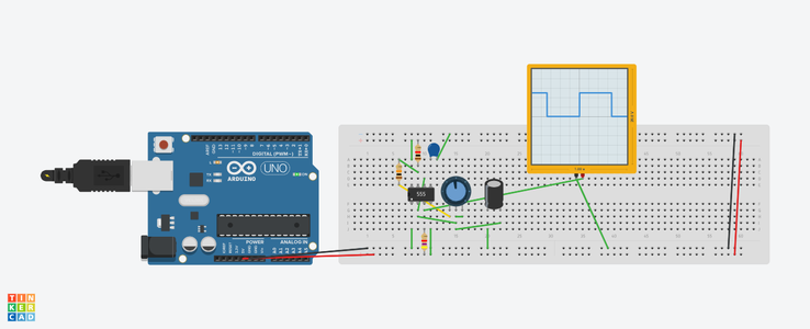 555 Timer With A Decade Counter And Leds And Piezo Buzzer Basic Description Of Circuit 6 Steps