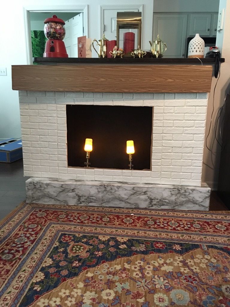 Diy Paper Fireplace