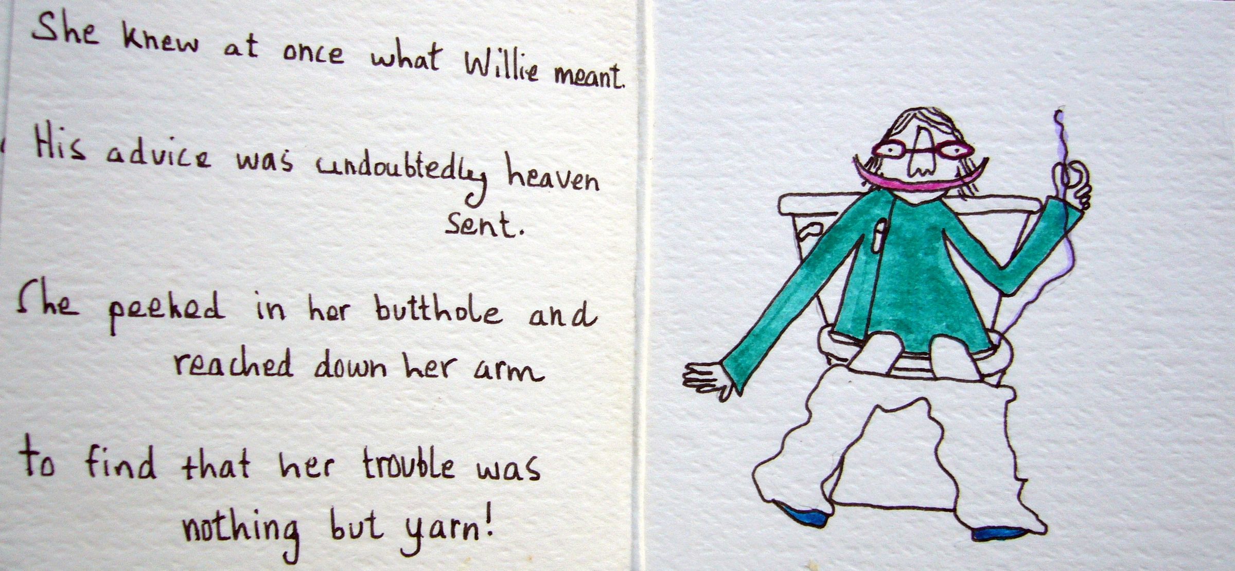 Handmade Book: Not Everybody Poops - Instructables