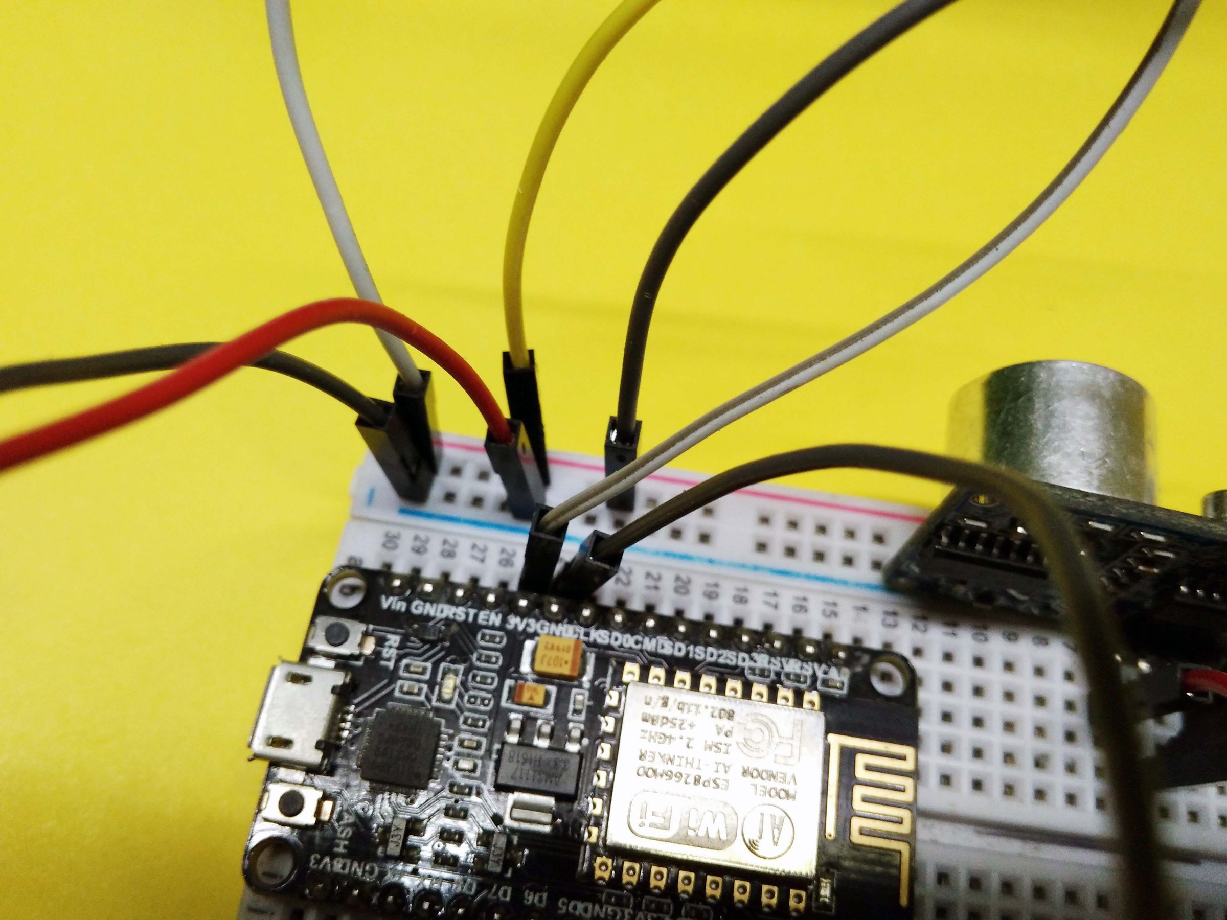 Ultrasonic Sensor Controlled Servo in NodeMCU : 5 Steps - Instructables