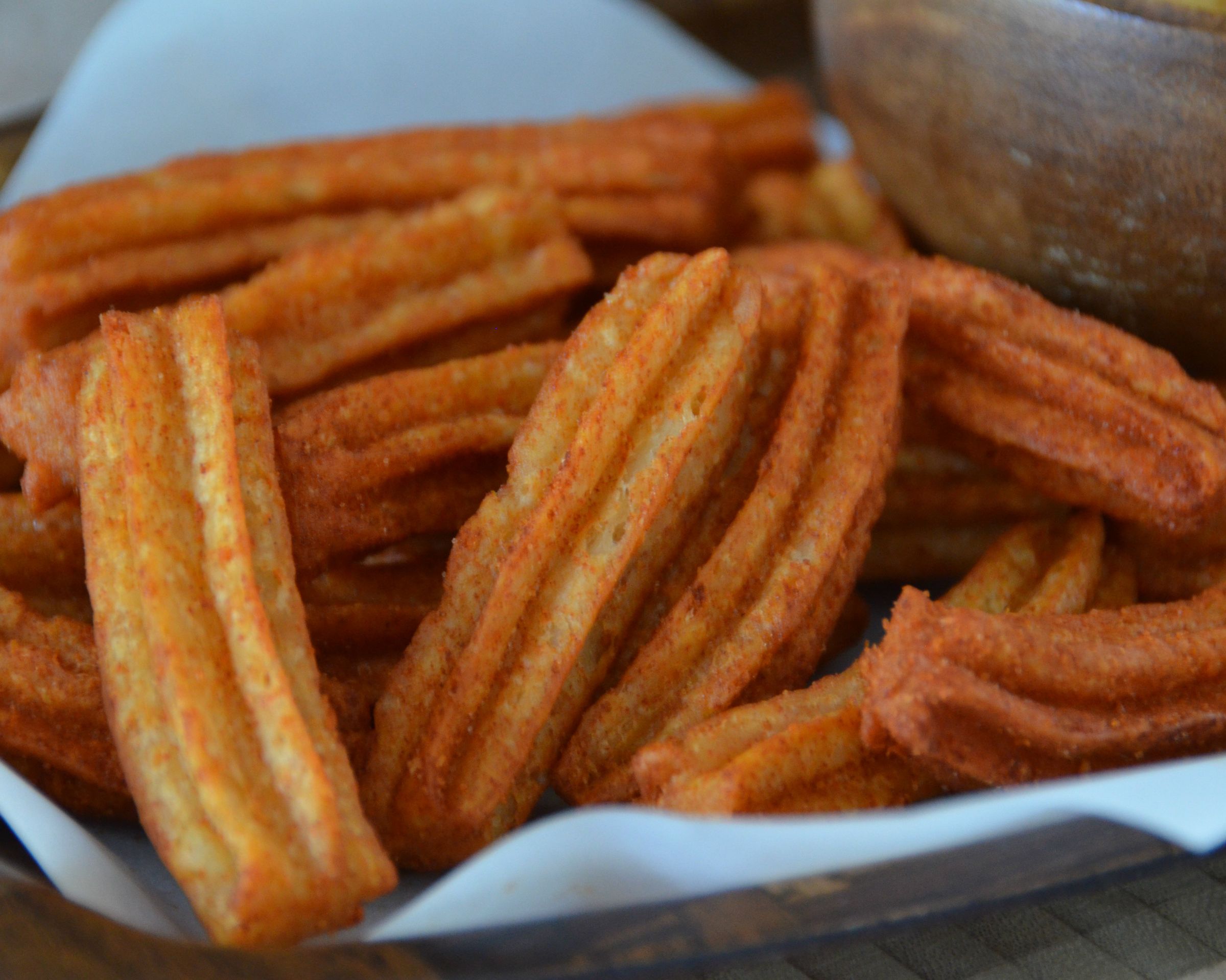 Nacho Cheese Churros With Cheese Dip : 5 Steps (with Pictures ...