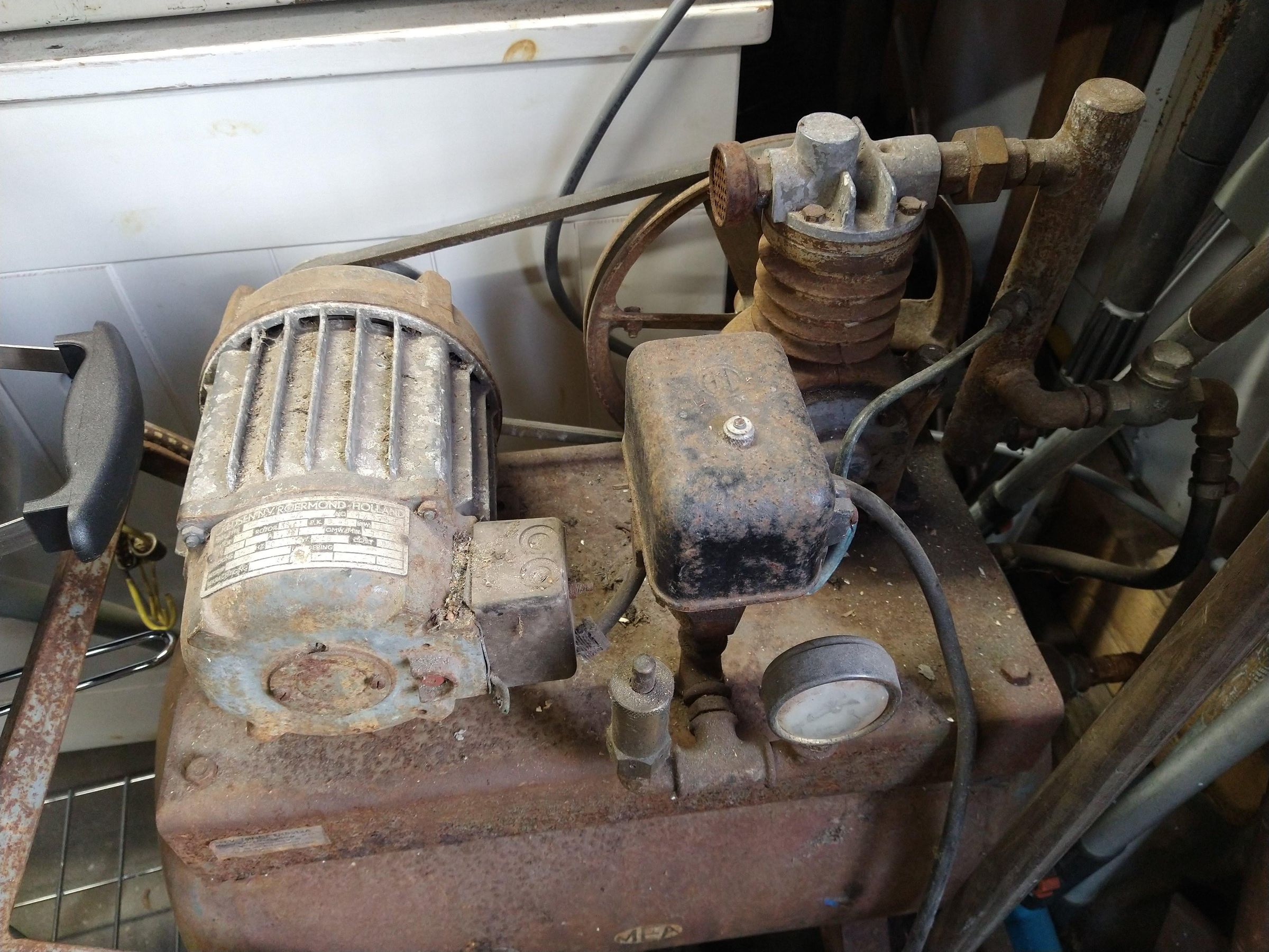 1962 Air Compressor Restoration : 6 Steps (with Pictures) - Instructables