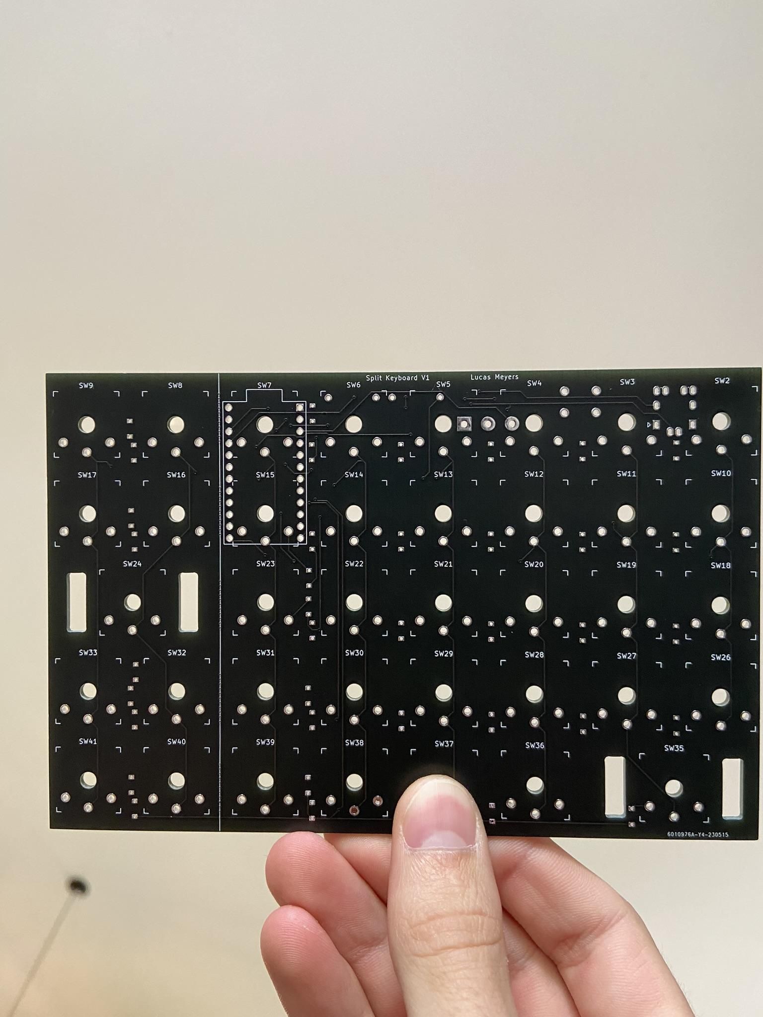 Split Mechanical Low Profile Keyboard Using Arduino Pro Micro : 6 Steps ...